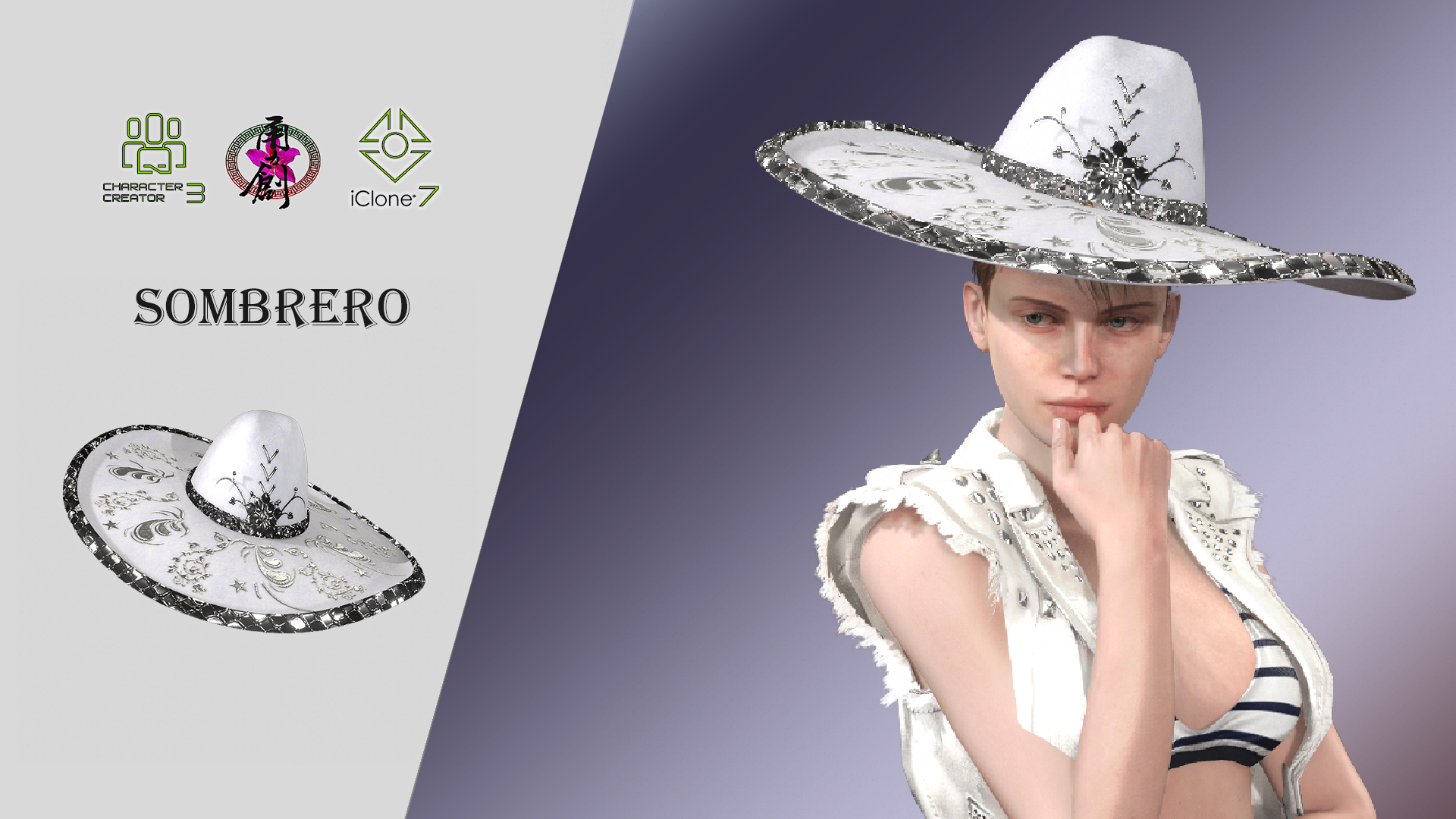Fashion Hat World - Character Creator/Accessory - Reallusion Content Store