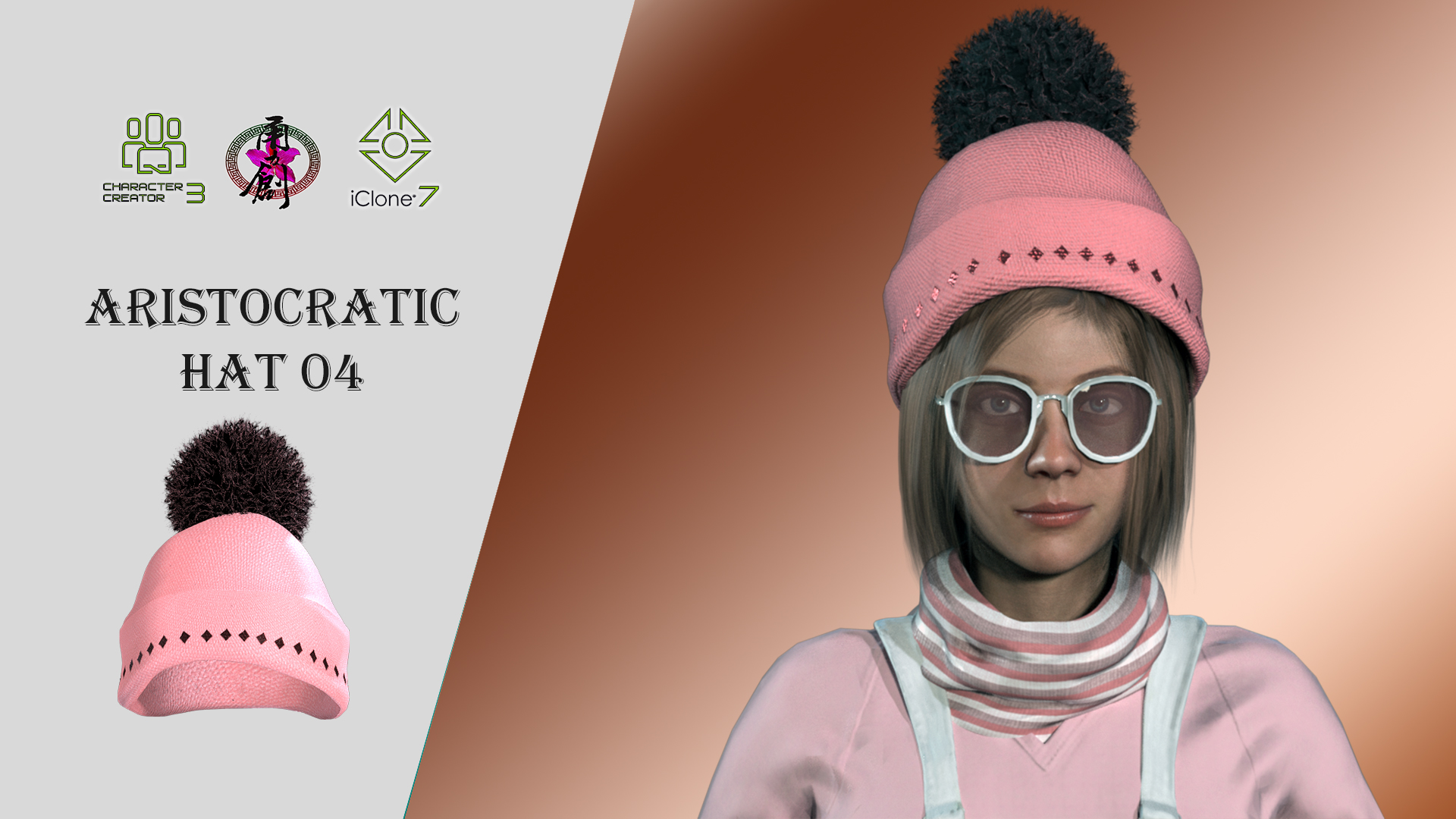 Fashion Hat World - Character Creator/Accessory - Reallusion Content Store