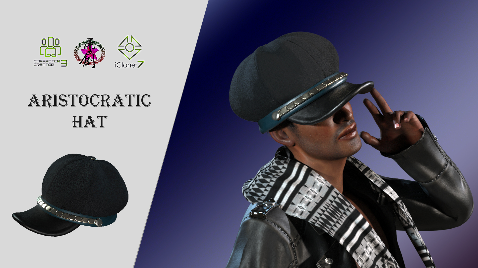 Fashion Hat World - Character Creator/Accessory - Reallusion Content Store