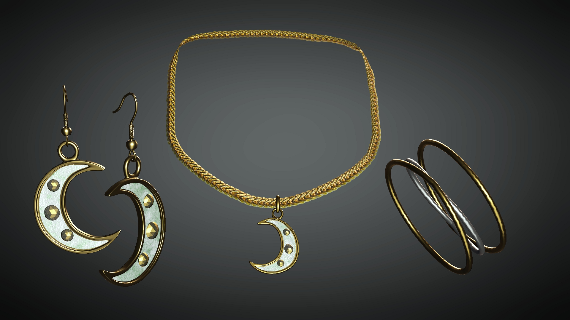 Jewelry Bundle S1 - Character Creator/Accessory - Reallusion Content Store