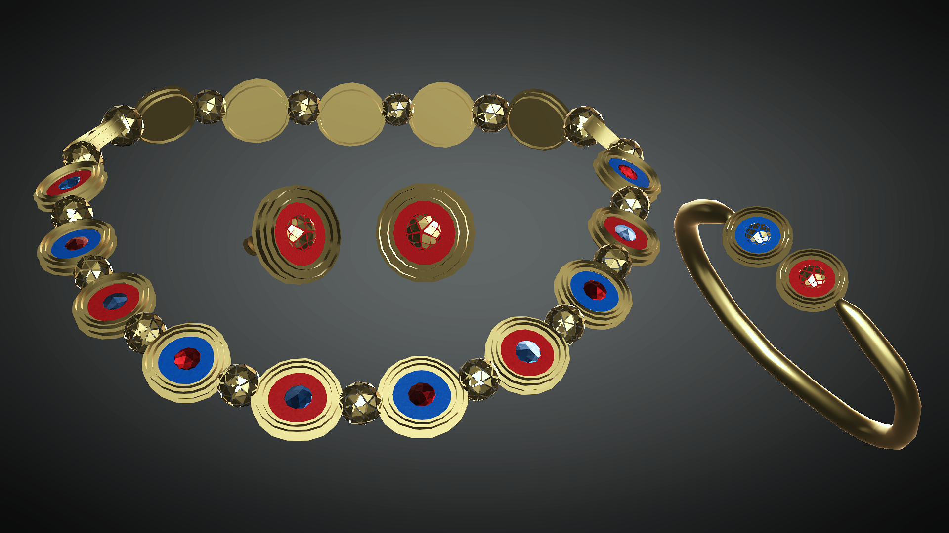 Jewelry Bundle S1 - Character Creator/Accessory - Reallusion Content Store