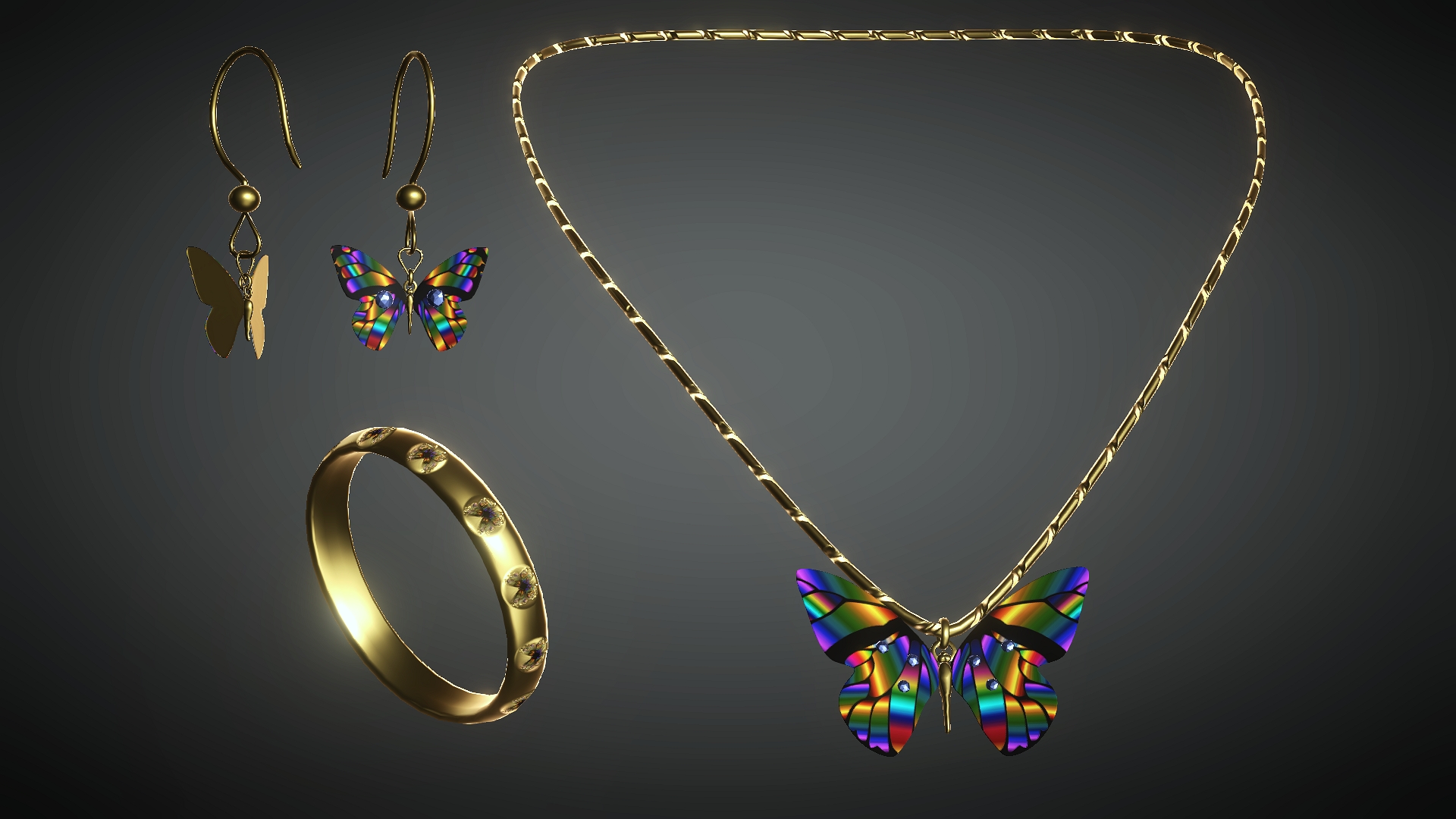 Jewelry Bundle S3 - Character Creator/Accessory - Reallusion Content Store