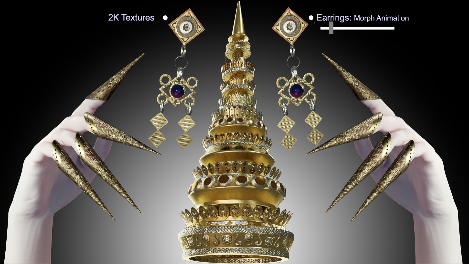 Dancing World - Jewellery Set-B - Character Creator/Accessory ...