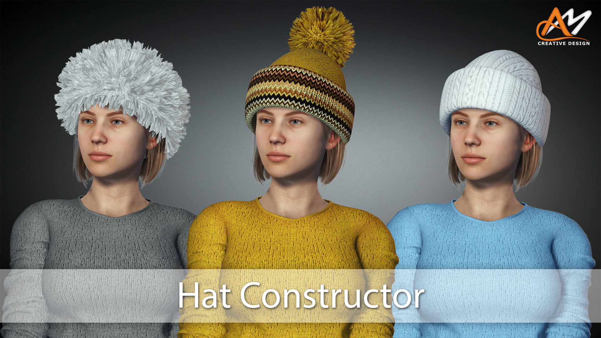 Hat Constructor - Character Creator/Accessory - Reallusion Content Store