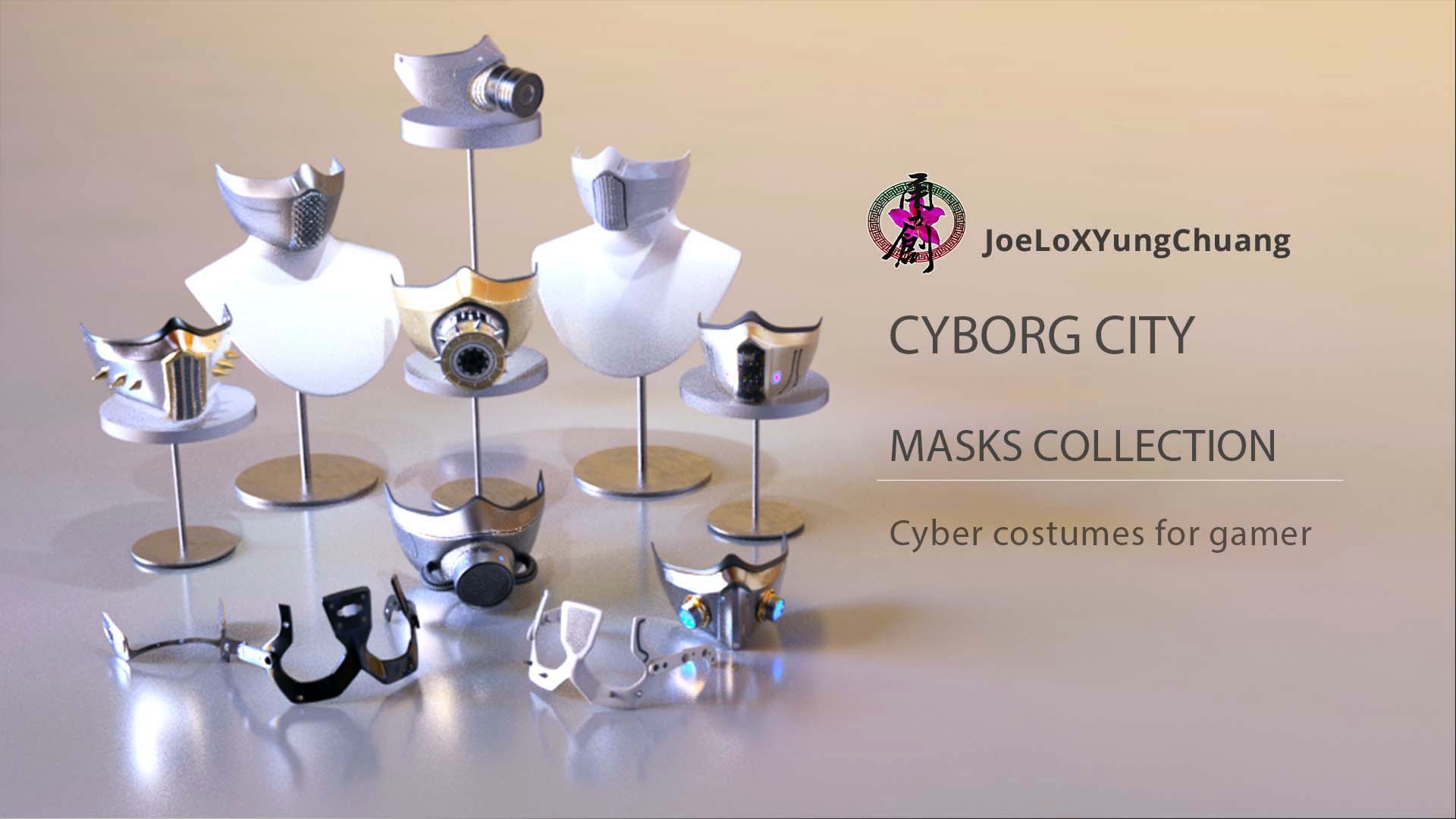 Cyborg City-Ultimate Masks Collection - Character Creator/Accessory ...