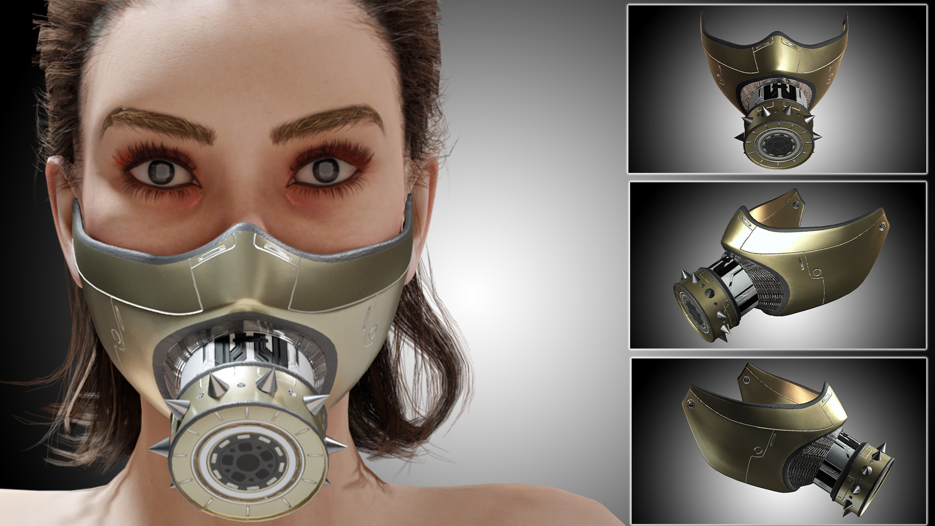 Cyborg City-Ultimate Masks Collection - Character Creator/Accessory ...