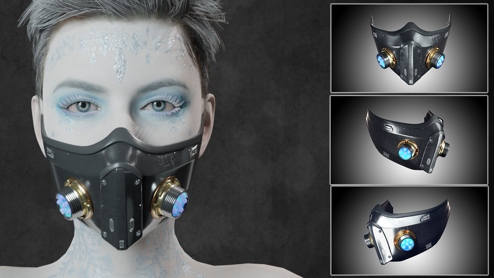 Cyborg City-Ultimate Masks Collection - Character Creator/Accessory ...