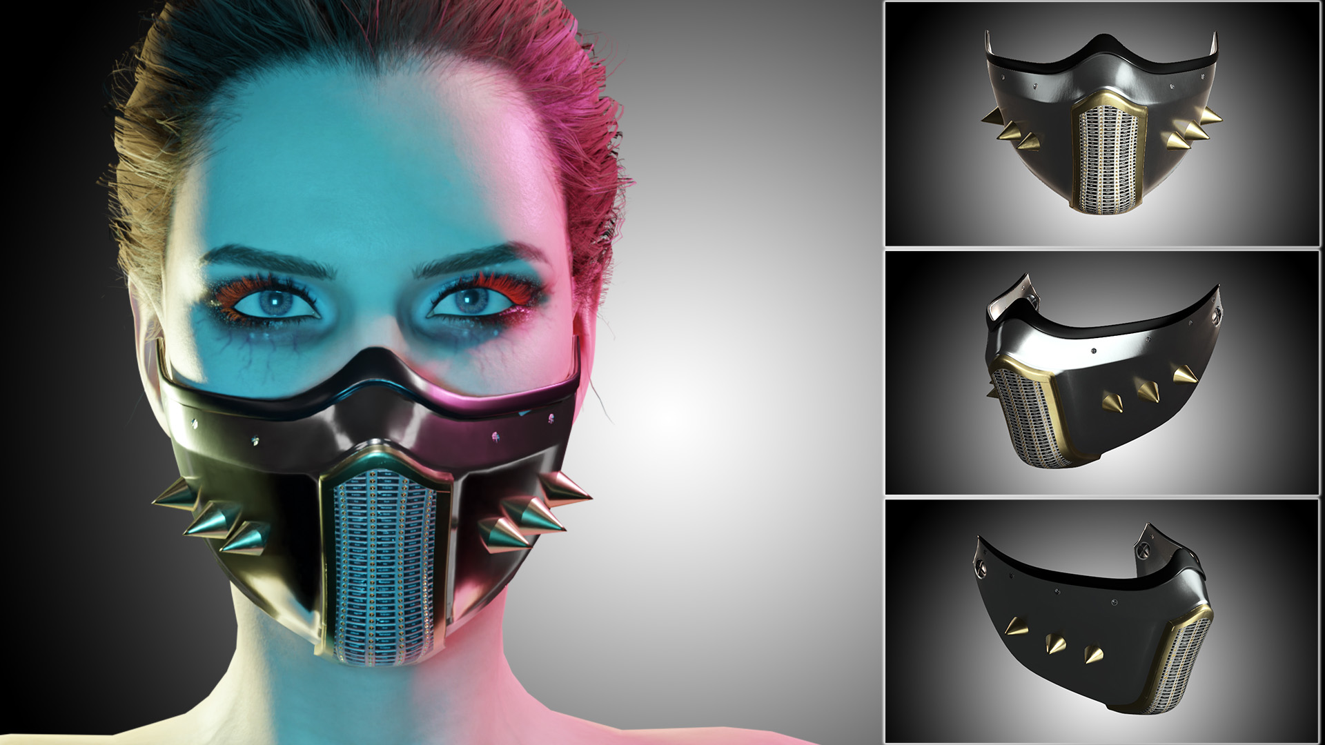 Cyborg City-Ultimate Masks Collection - Character Creator/Accessory ...