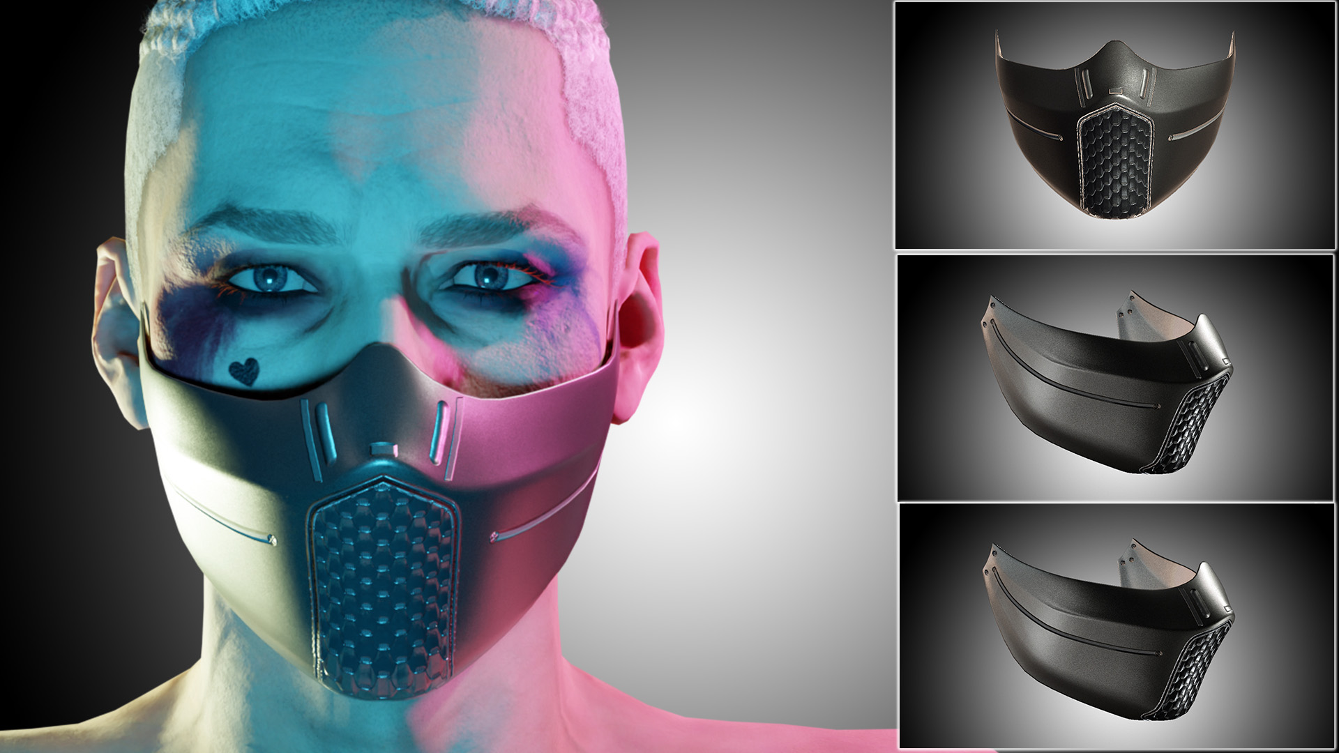 Cyborg City-Ultimate Masks Collection - Character Creator/Accessory ...