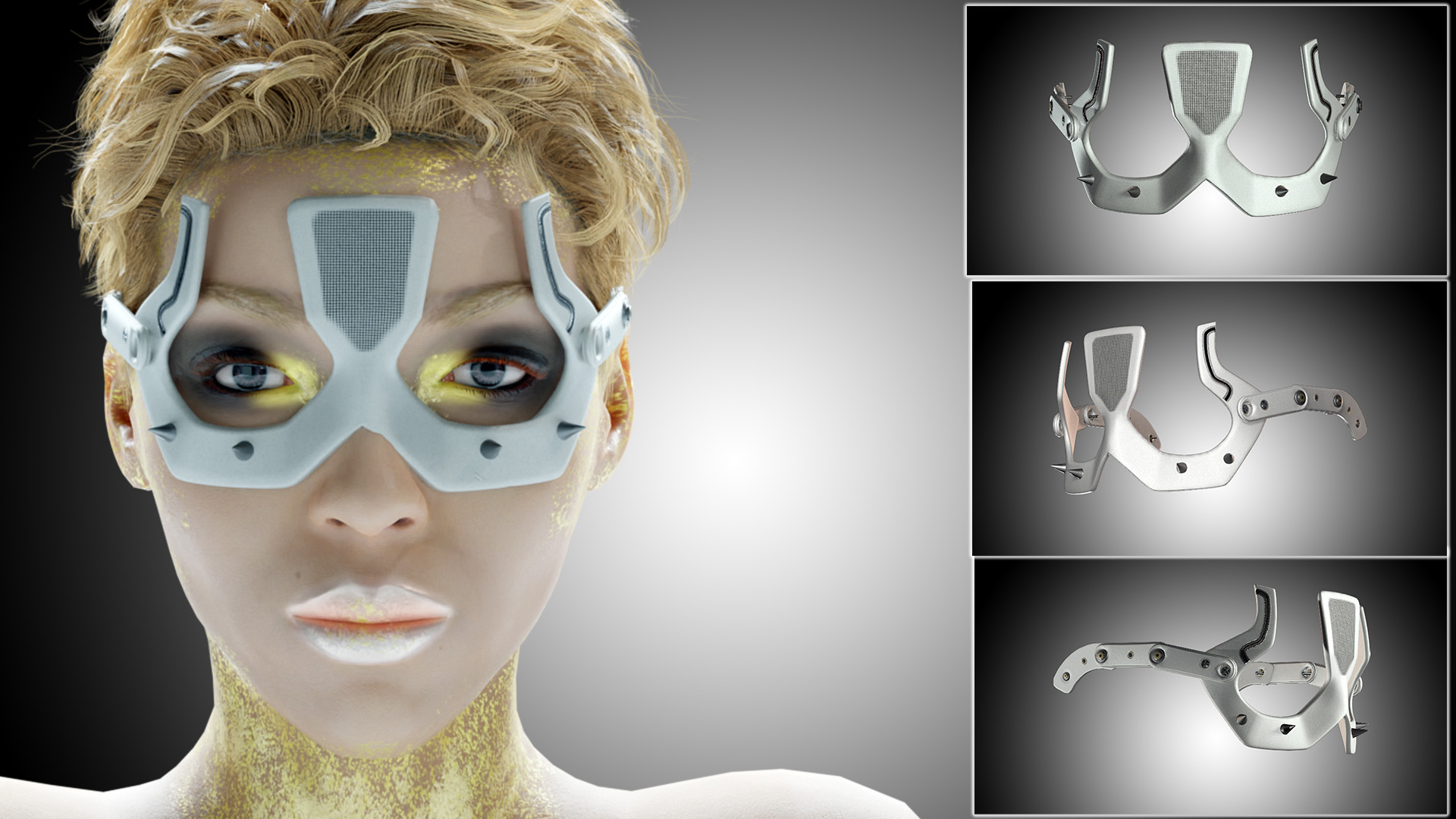 Cyborg City-Ultimate Masks Collection - Character Creator/Accessory ...