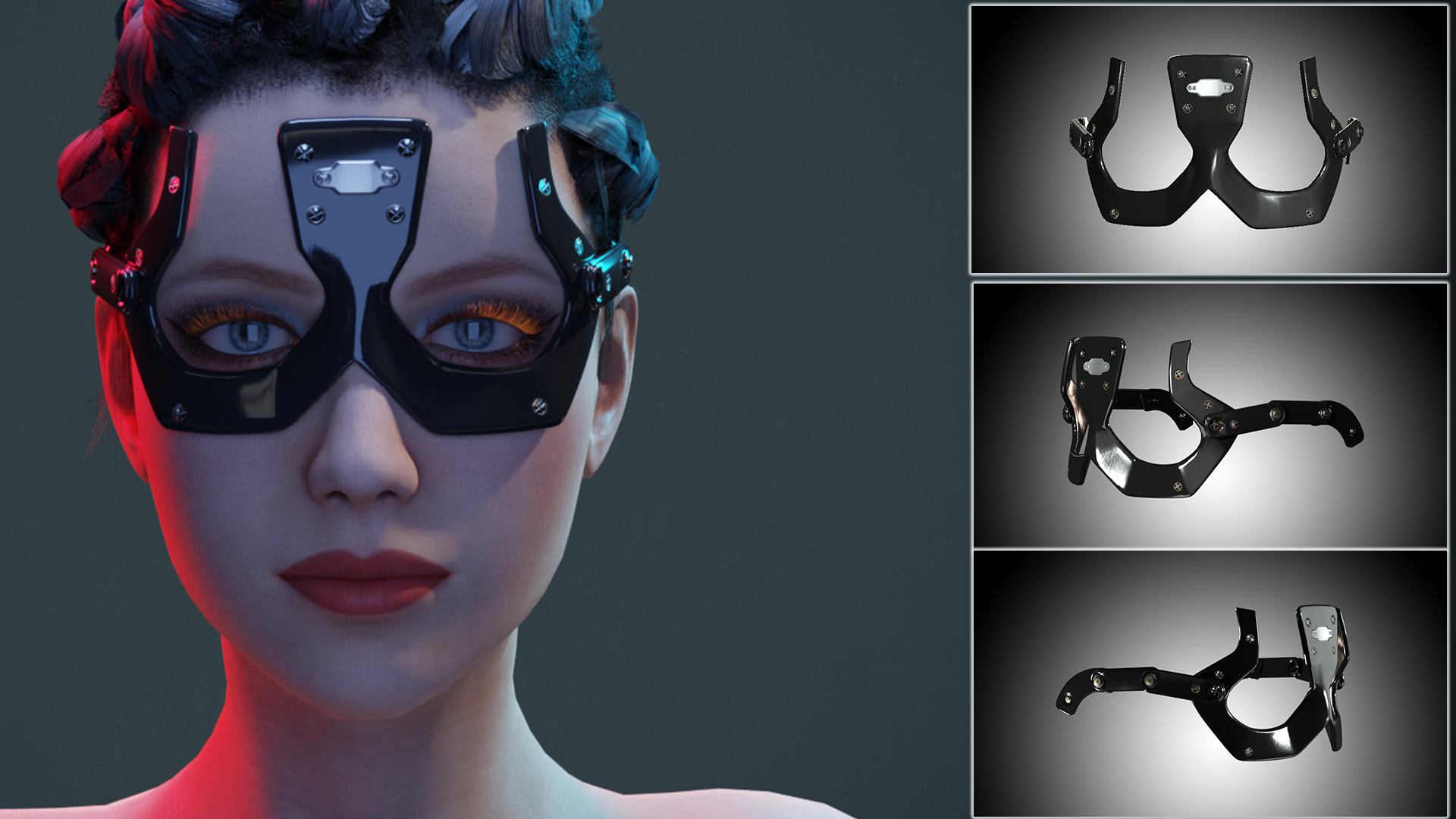 Cyborg City-Ultimate Masks Collection - Character Creator/Accessory ...