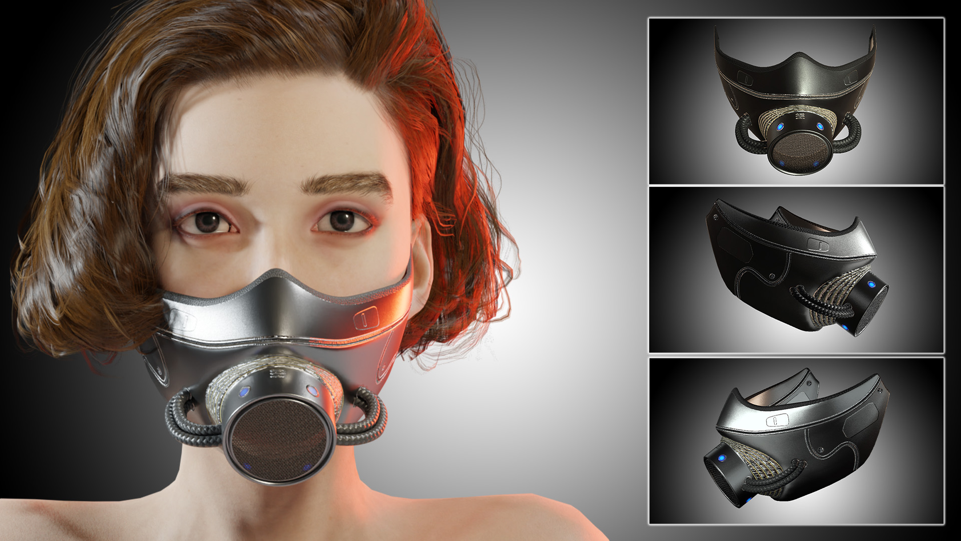 Cyborg City-Ultimate Masks Collection - Character Creator/Accessory ...