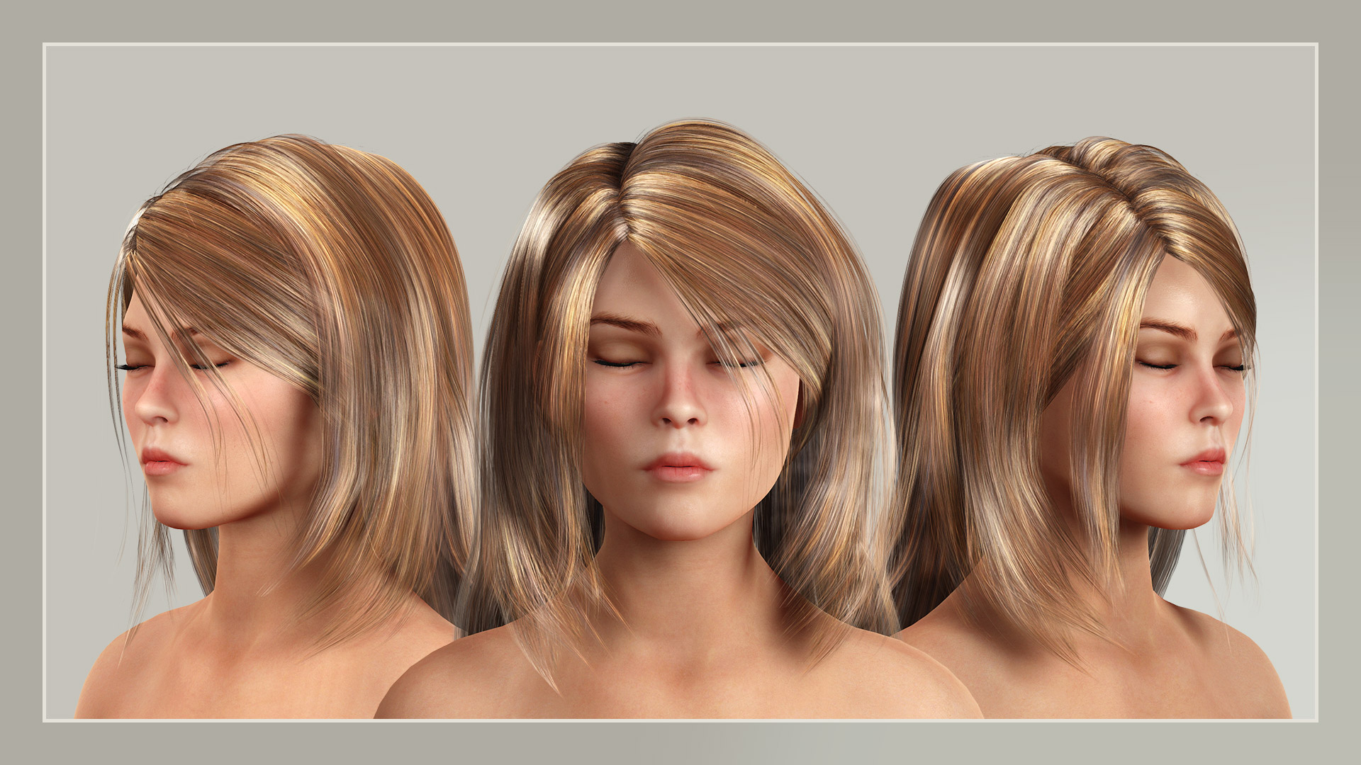 Clarissa Hair - Character Creator/Hair - Reallusion Content Store
