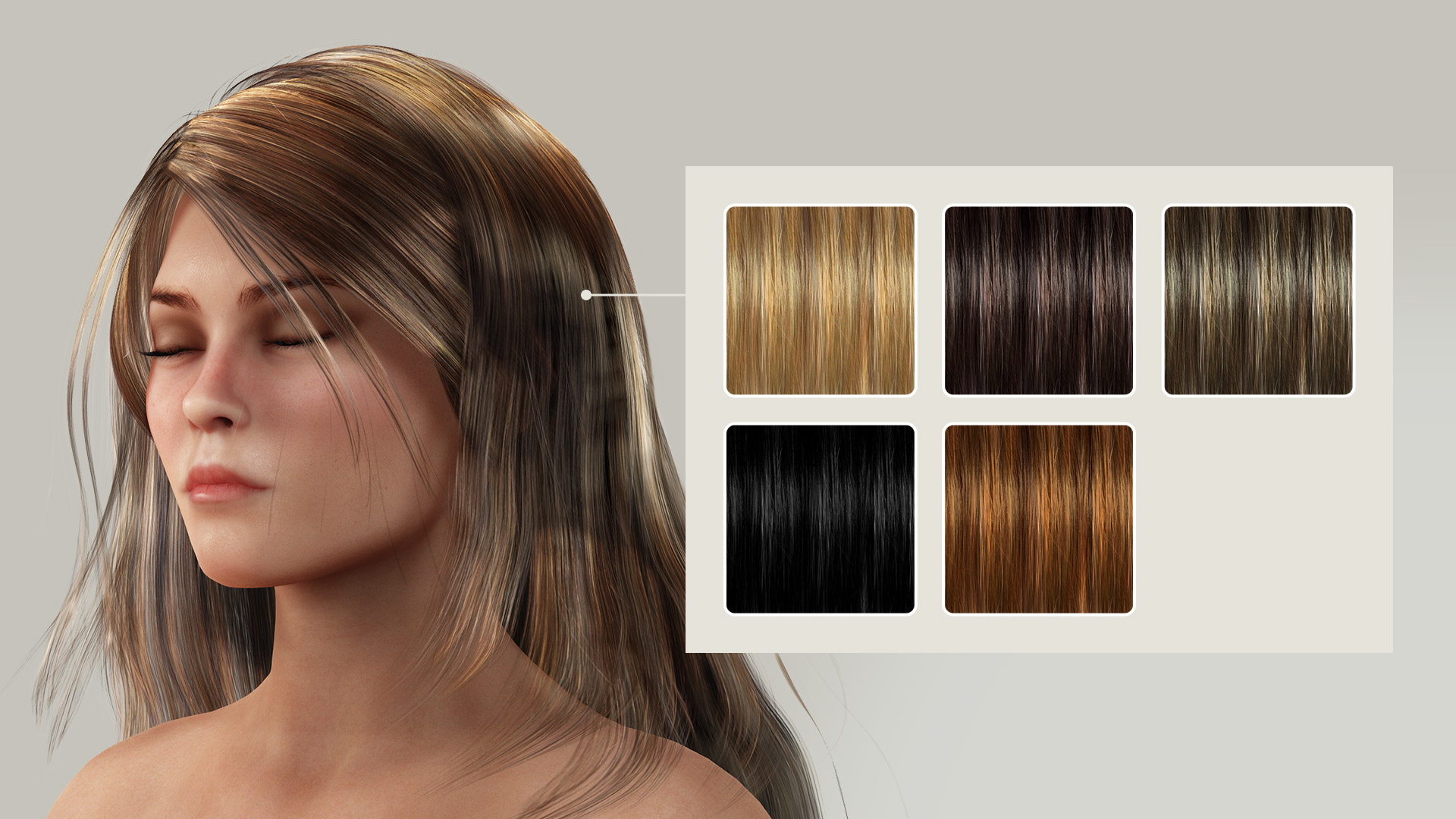 Clarissa Hair - Character Creator/Hair - Reallusion Content Store