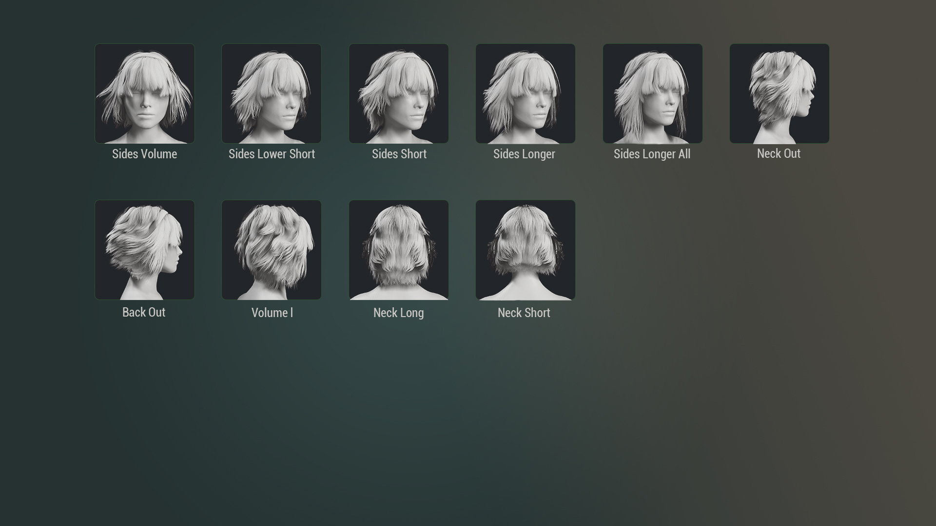Minta Hair - Character Creator/Hair - Reallusion Content Store