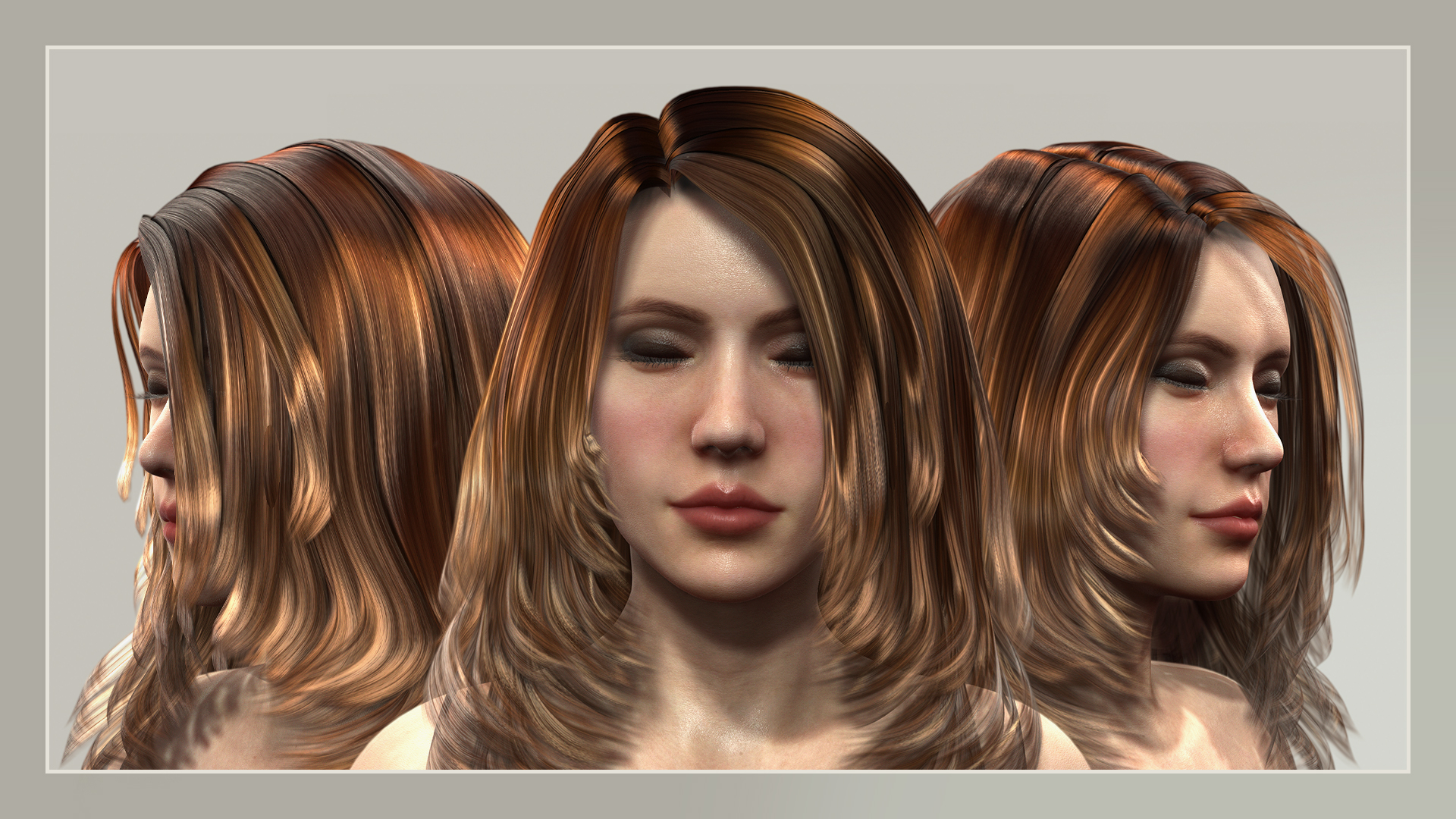 Helena Hair - Character Creator/Hair - Reallusion Content Store