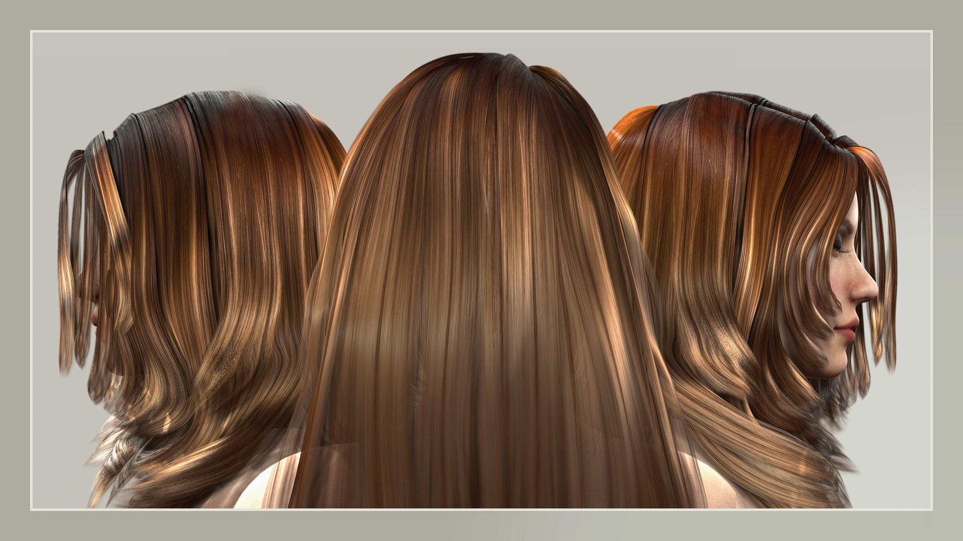 Helena Hair - Character Creator/Hair - Reallusion Content Store