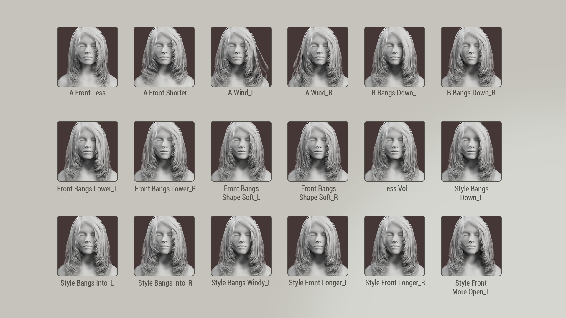 Helena Hair - Character Creator/Hair - Reallusion Content Store