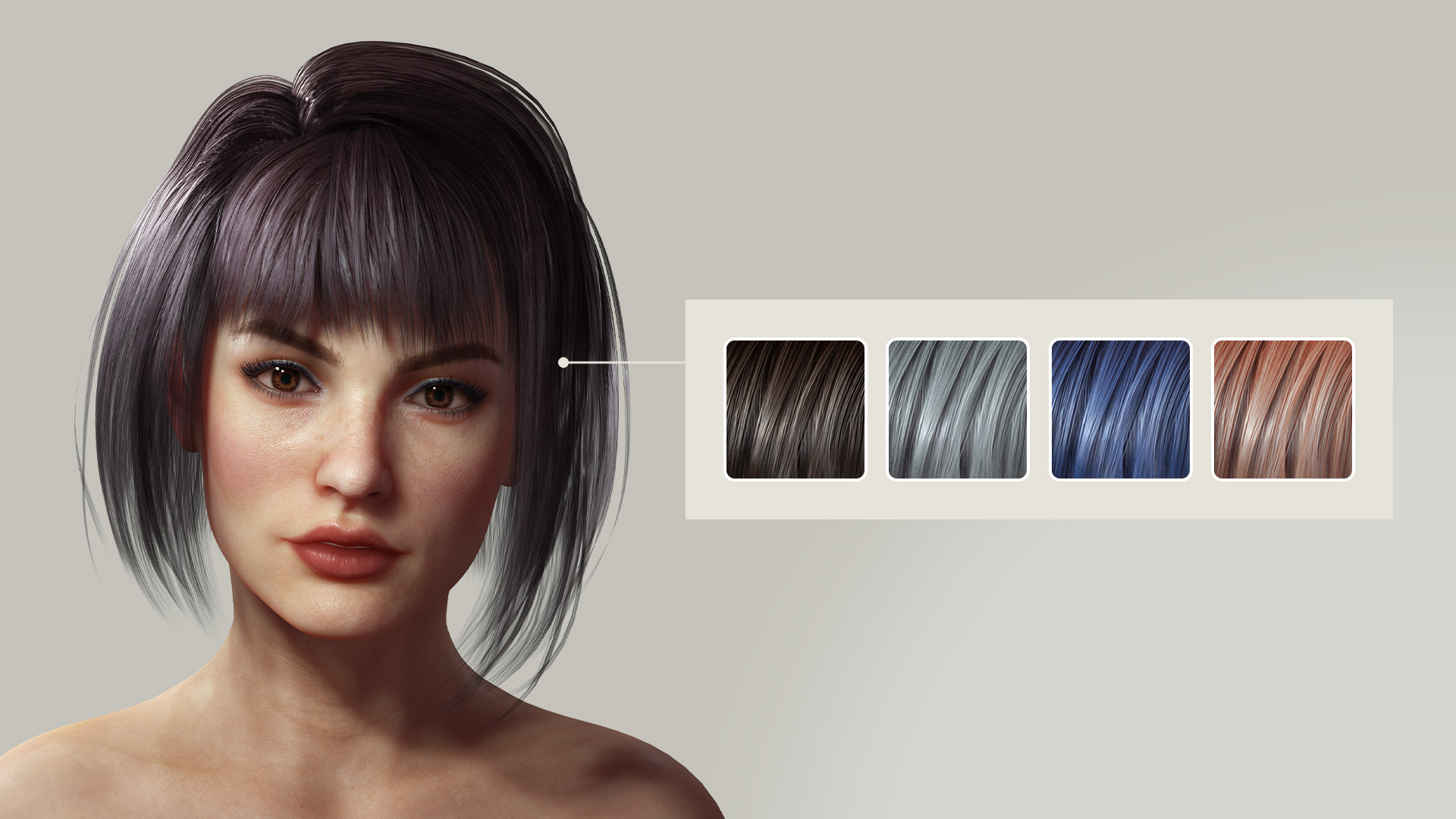 Liv Hair - Character Creator/Hair - Reallusion Content Store