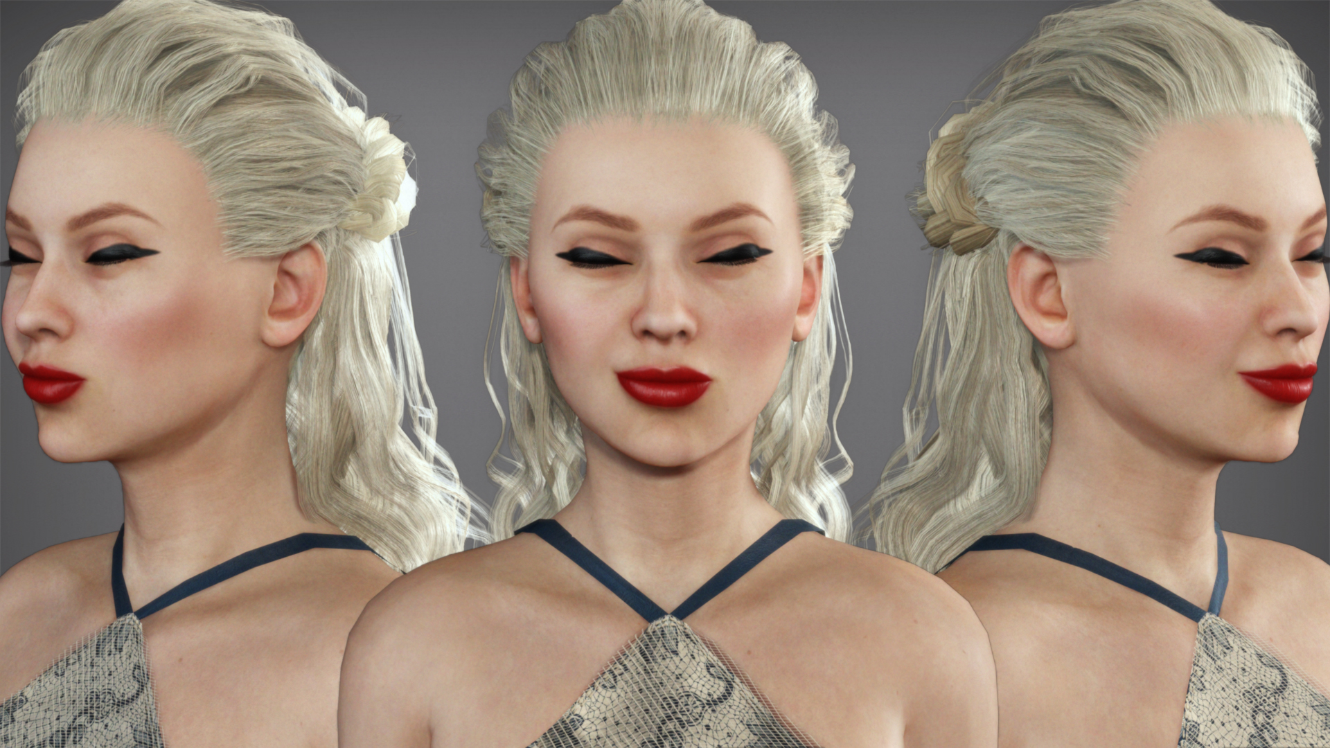 Realistic Hair V6 - 5 Pack - Character Creator/Hair - Reallusion ...