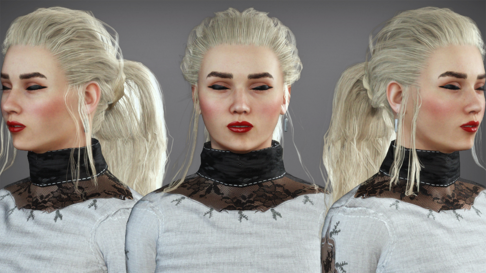 Realistic Hair V6 - 5 Pack - Character Creator/Hair - Reallusion ...