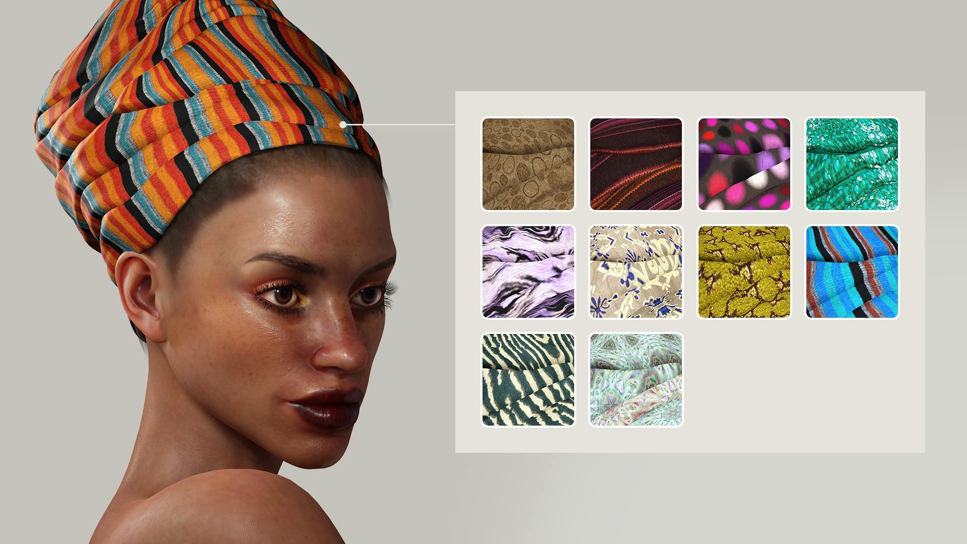 Afro Magic 3 Hair - Character Creator/Hair - Reallusion Content Store