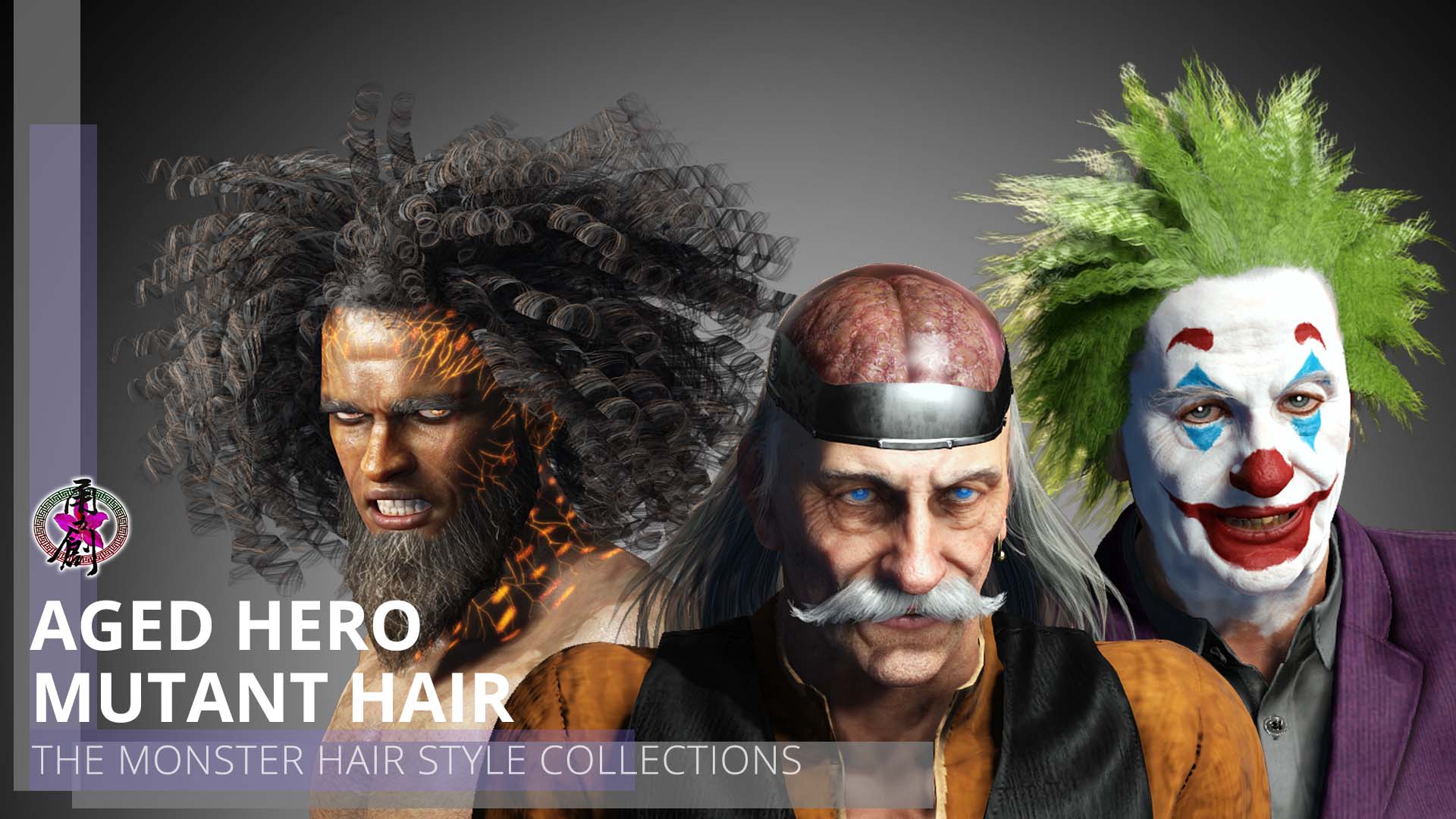 Mutant Hair - Character Creator/Hair - Reallusion Content Store