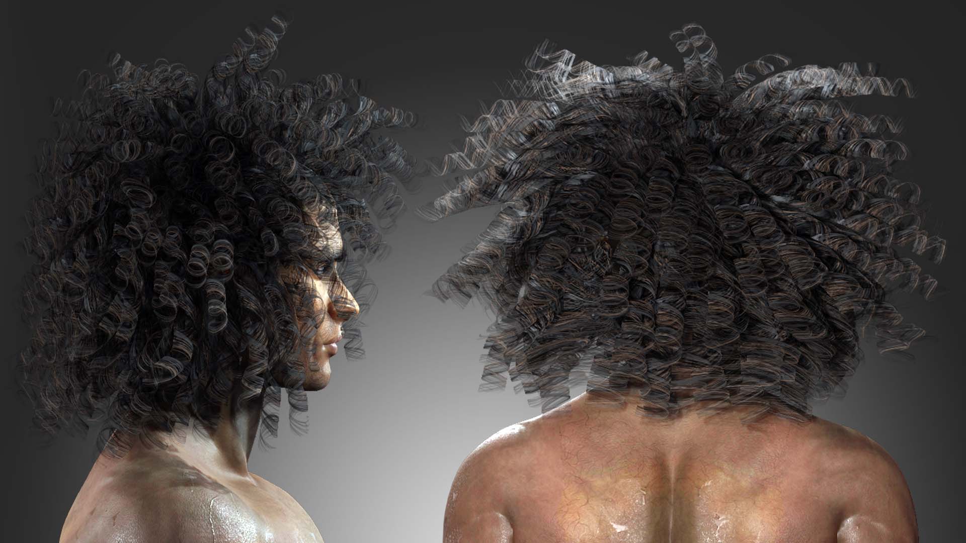 Mutant Hair - Character Creator/Hair - Reallusion Content Store