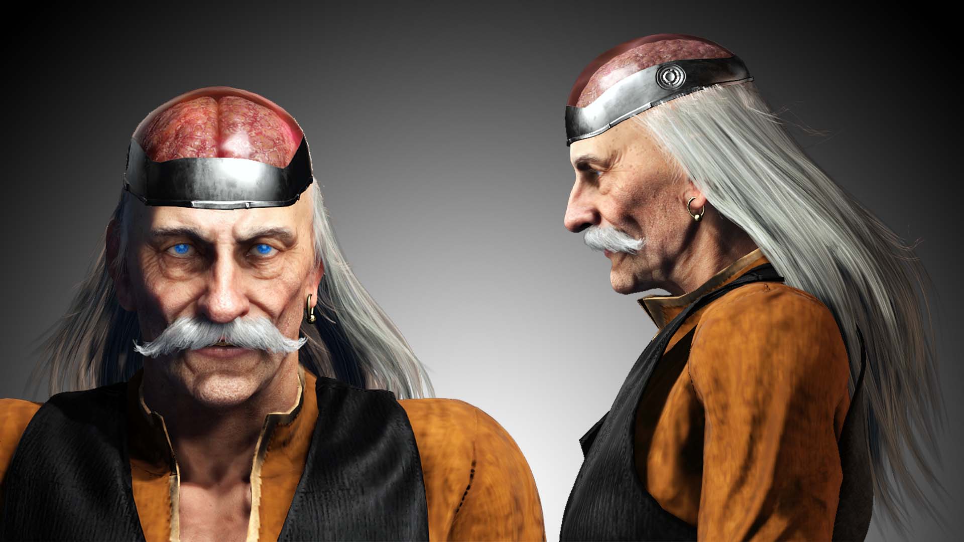 Mutant Hair - Character Creator/Hair - Reallusion Content Store