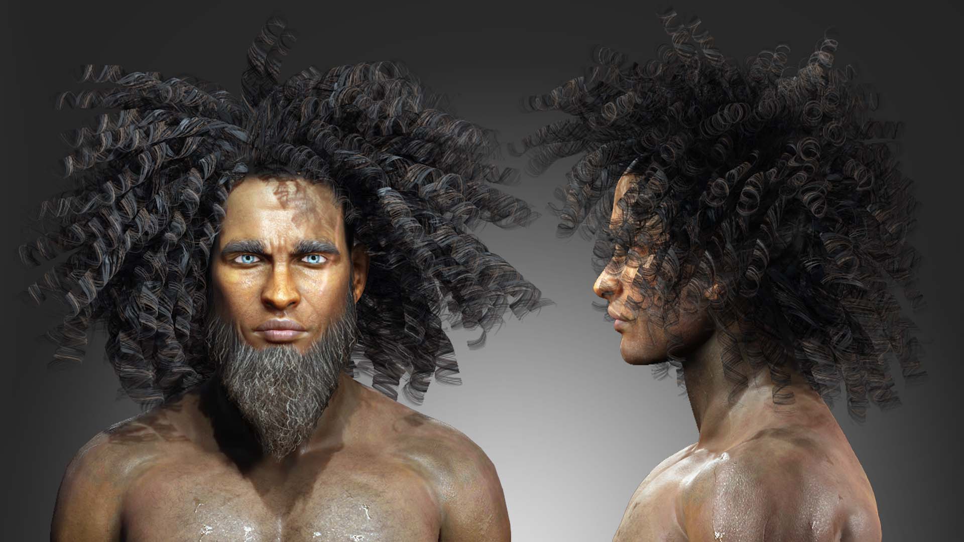 Mutant Hair - Character Creator/Hair - Reallusion Content Store