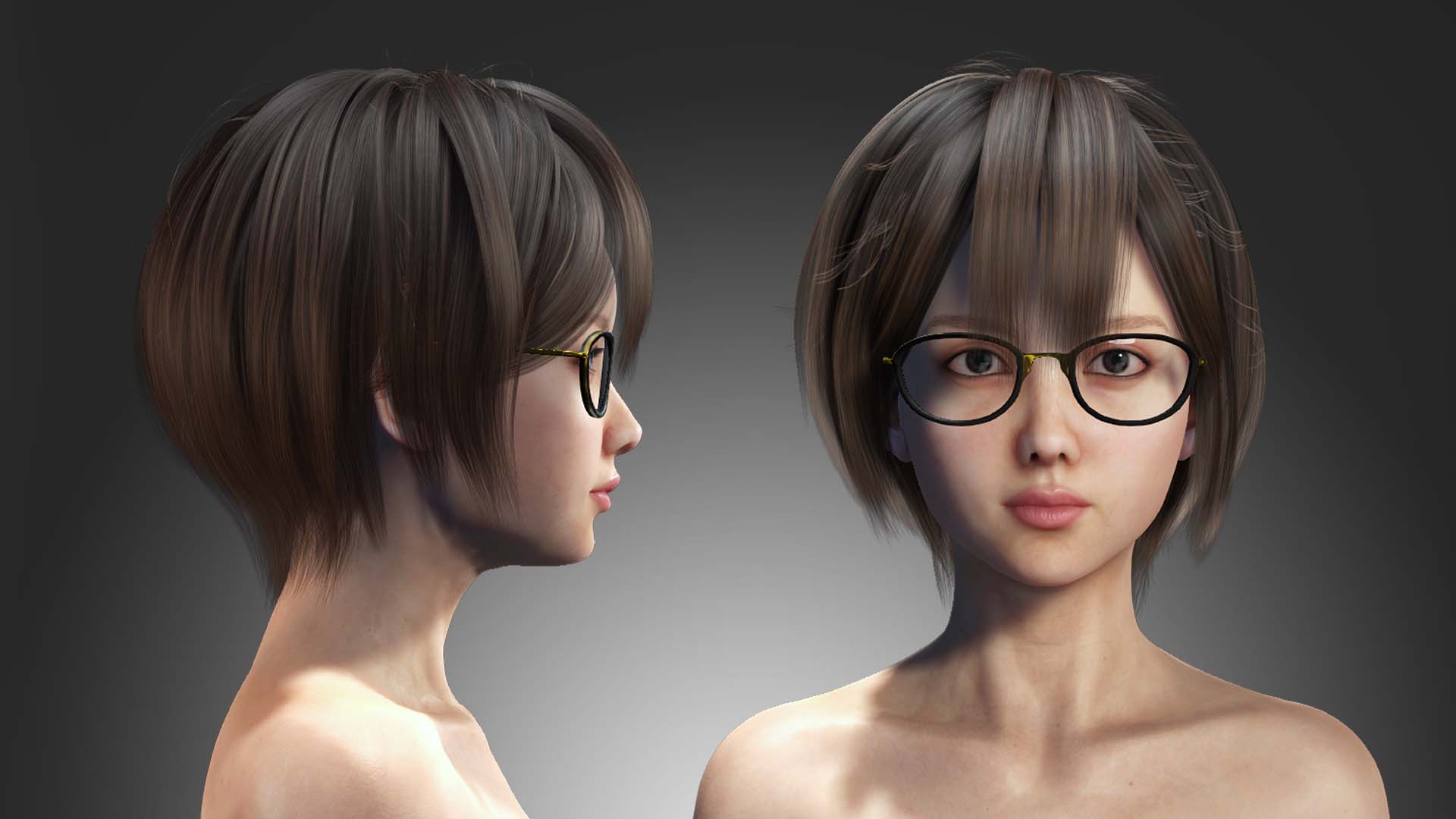 StudentHair-4 - Character Creator/Hair - Reallusion Content Store
