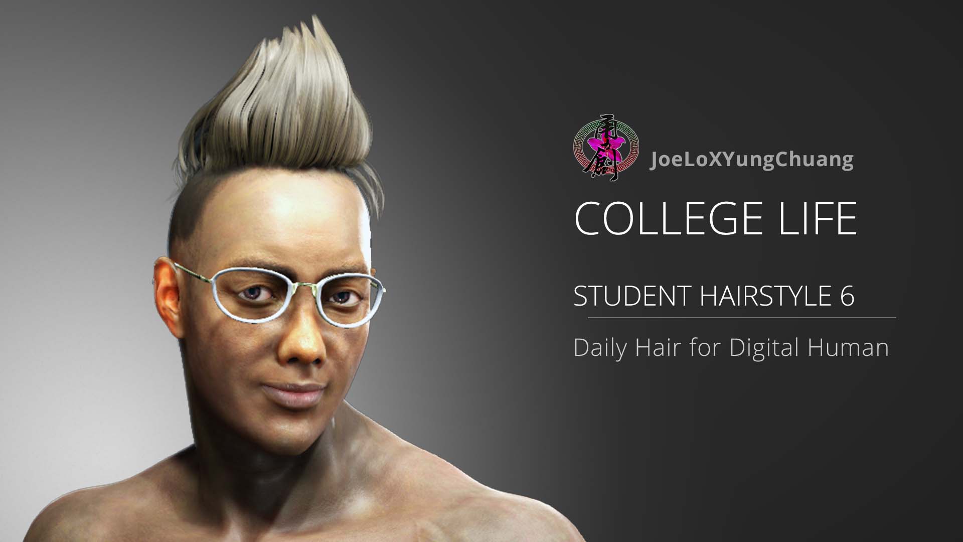 StudentHair-6 - Character Creator/Hair - Reallusion Content Store