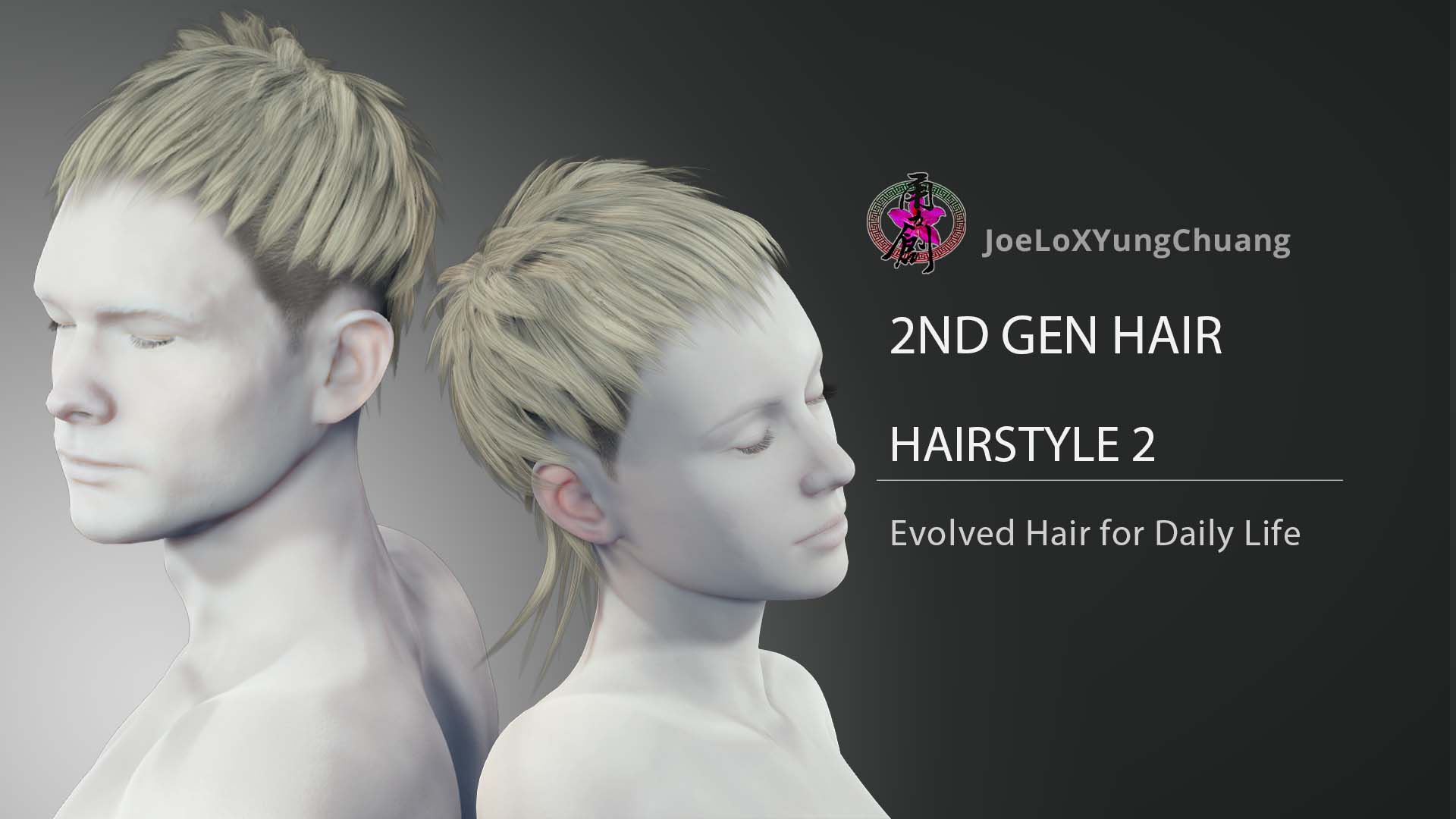 2nd Generation Hair2 - Character Creator/Hair - Reallusion Content Store