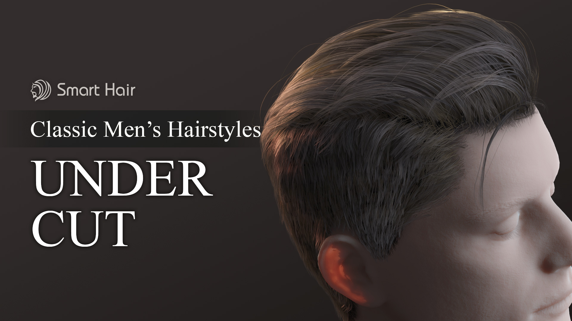 Under Cut Hair - Character Creator/Hair - Reallusion Content Store