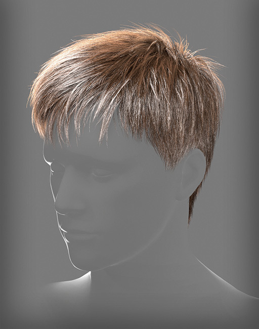 3dthomas Male Hair pack Vol.1 - Character Creator/Combo (Multiple-PID ...
