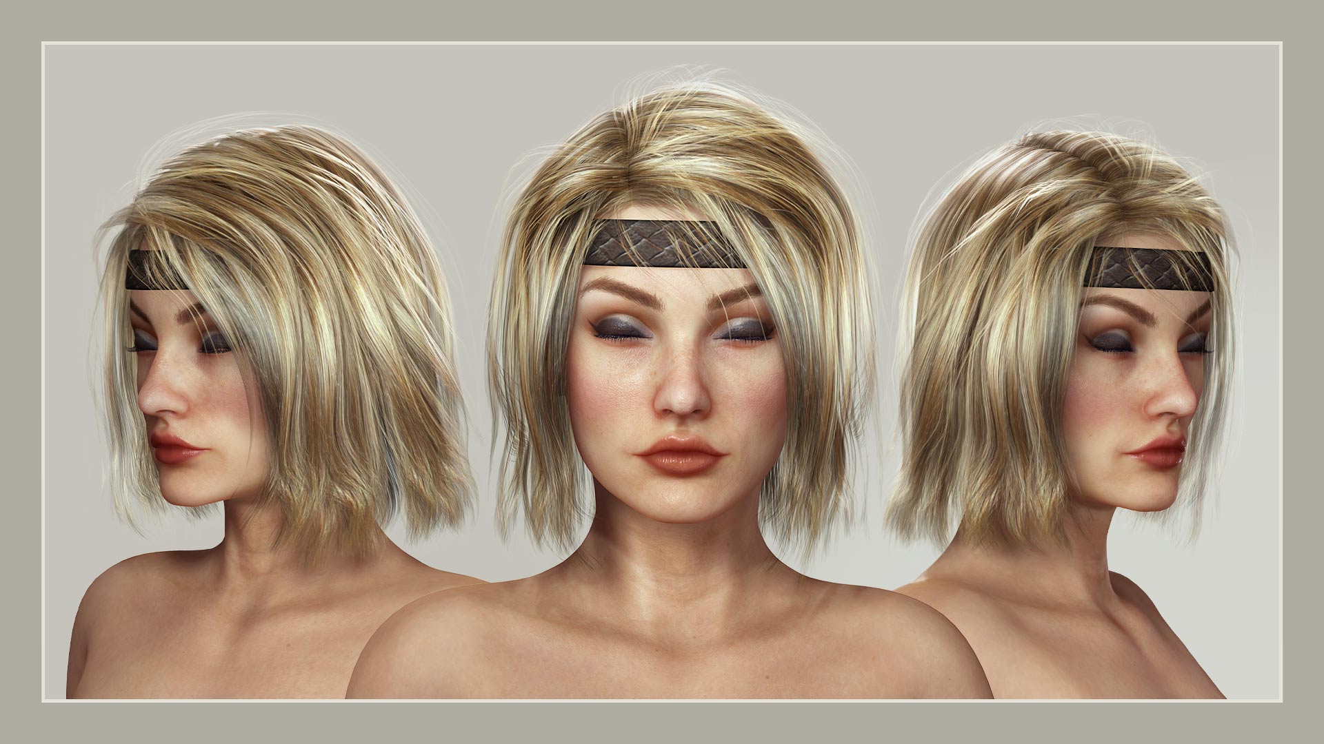 Lanny Hair - Character Creator/Hair - Reallusion Content Store