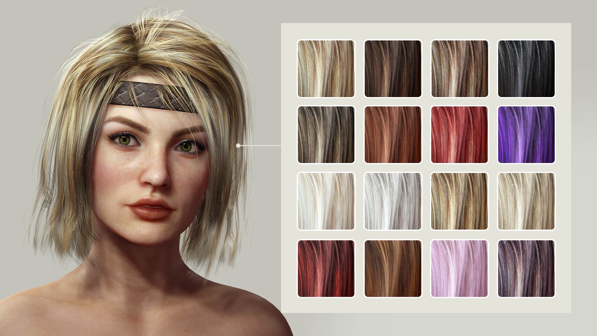 Lanny Hair - Character Creator/Hair - Reallusion Content Store
