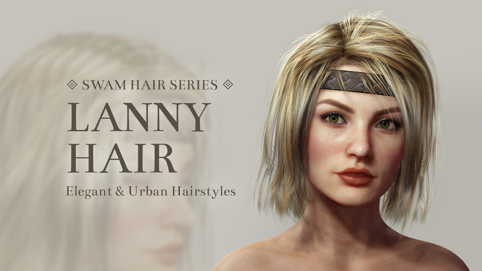 Lanny Hair - Character Creator/Hair - Reallusion Content Store