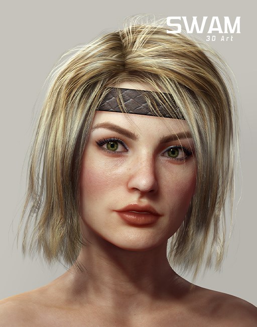 SWAM HAIR Vol.9 - Character Creator/Combo (Multiple-PID) - Reallusion ...