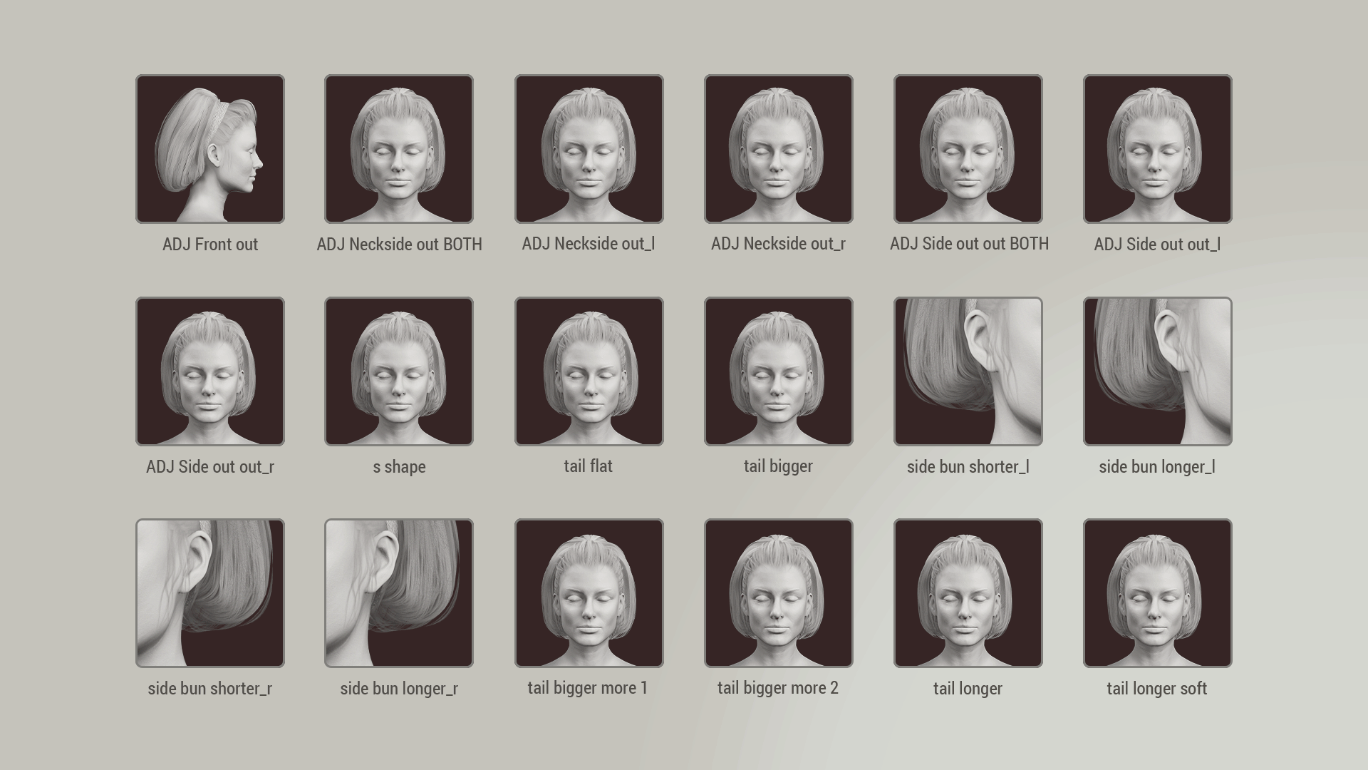 Cinnia Hair - Character Creator/Hair - Reallusion Content Store