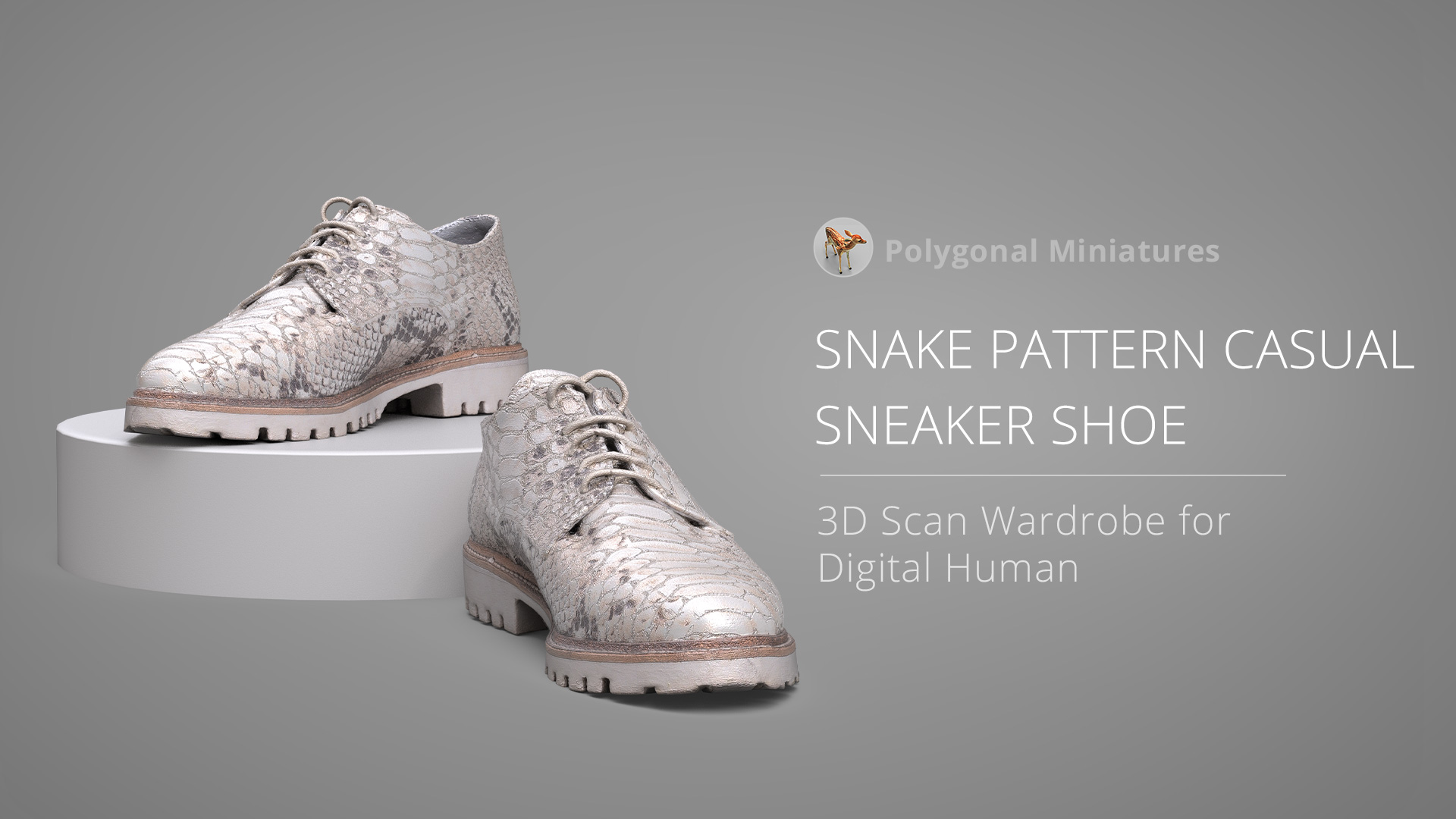 Snake Pattern Casual Sneaker Shoe - Character Creator/Outfit ...