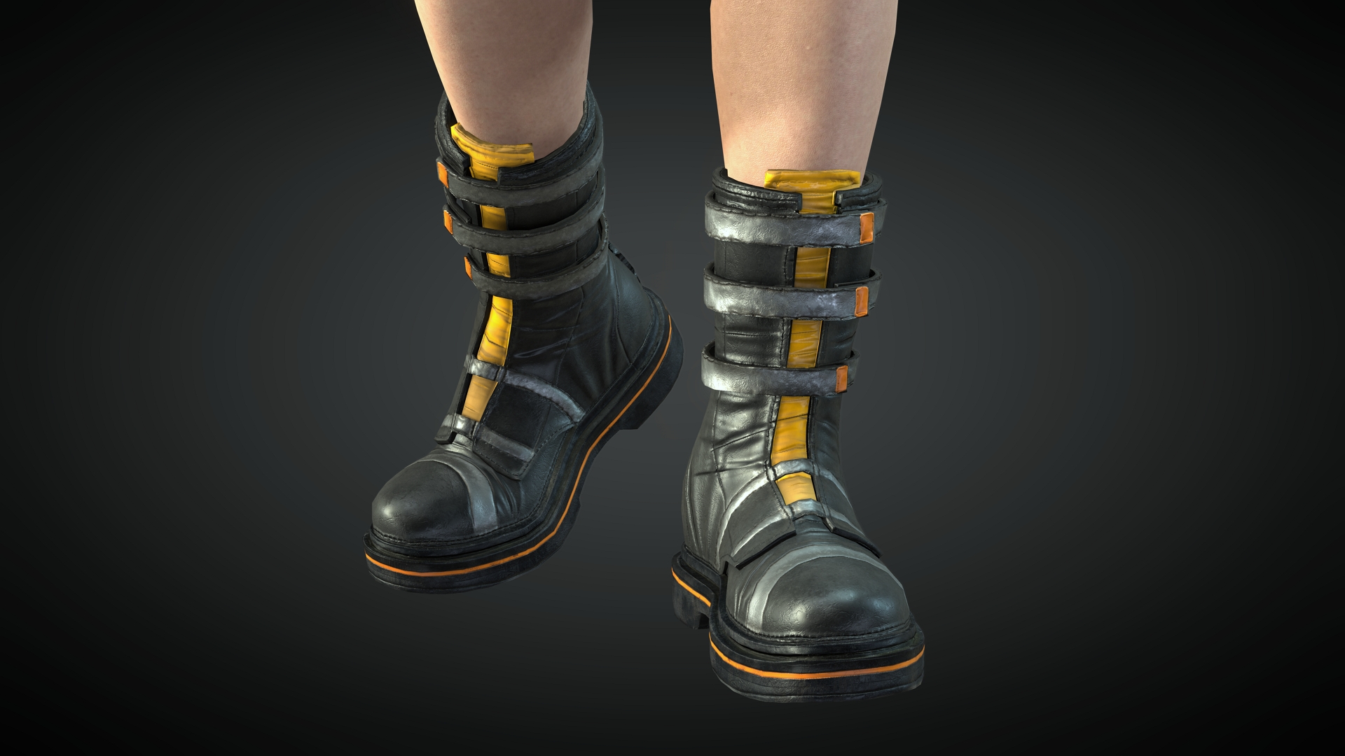 Cyberpunk Boots 1988 - Character Creator/Outfit - Reallusion Content Store