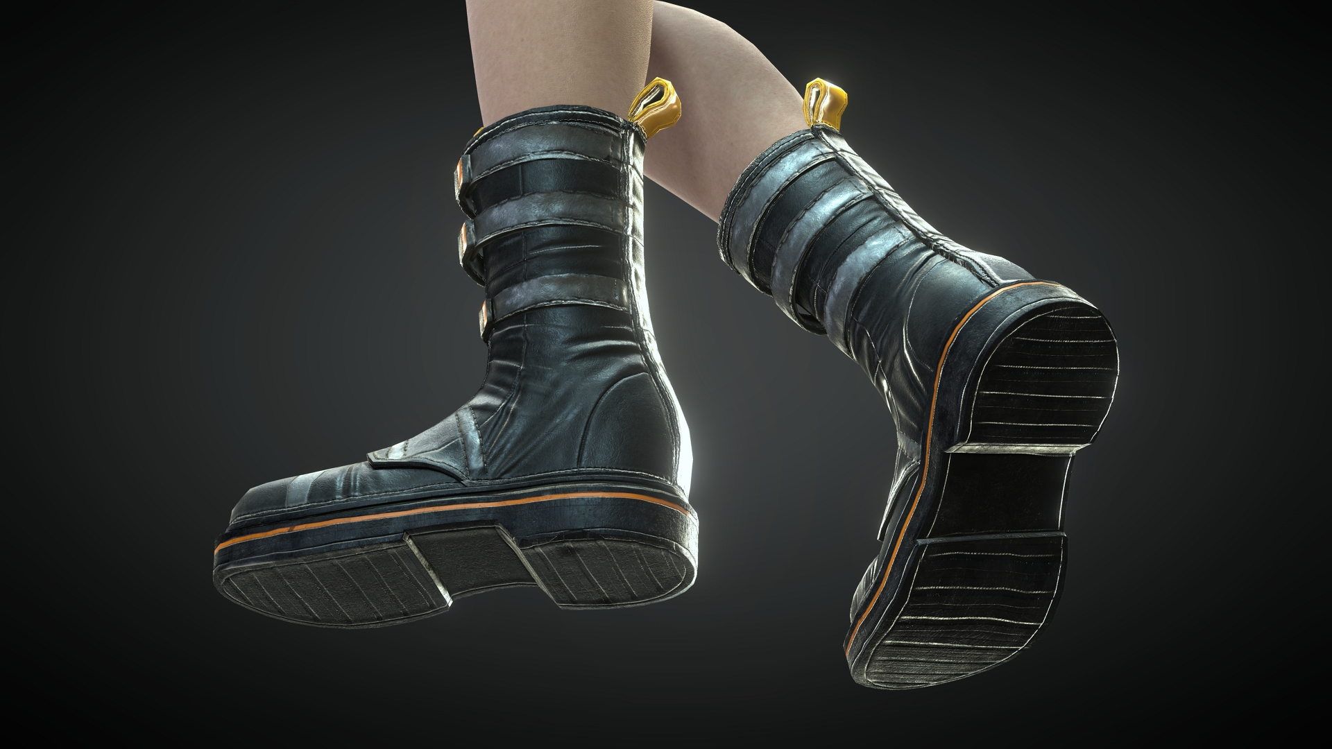 Cyberpunk Boots 1988 - Character Creator/Outfit - Reallusion Content Store