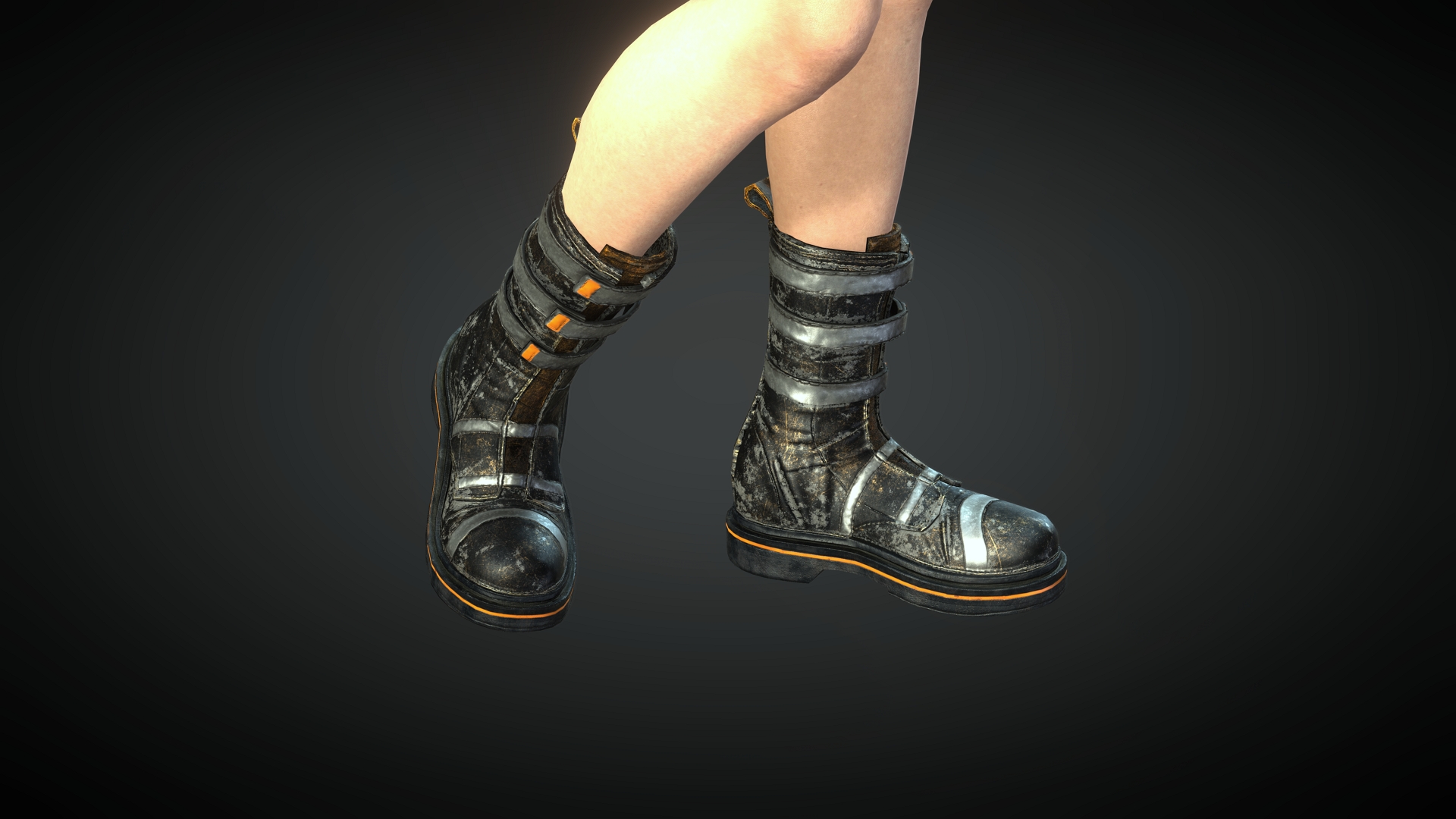 Cyberpunk Boots 1988 - Character Creator/Outfit - Reallusion Content Store