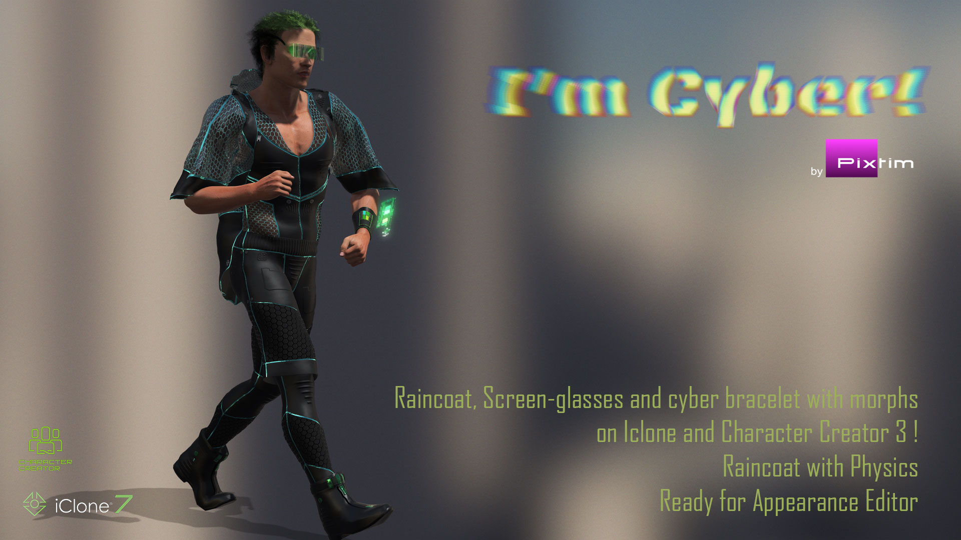Cyber Man - Character Creator/Actor - Reallusion Content Store