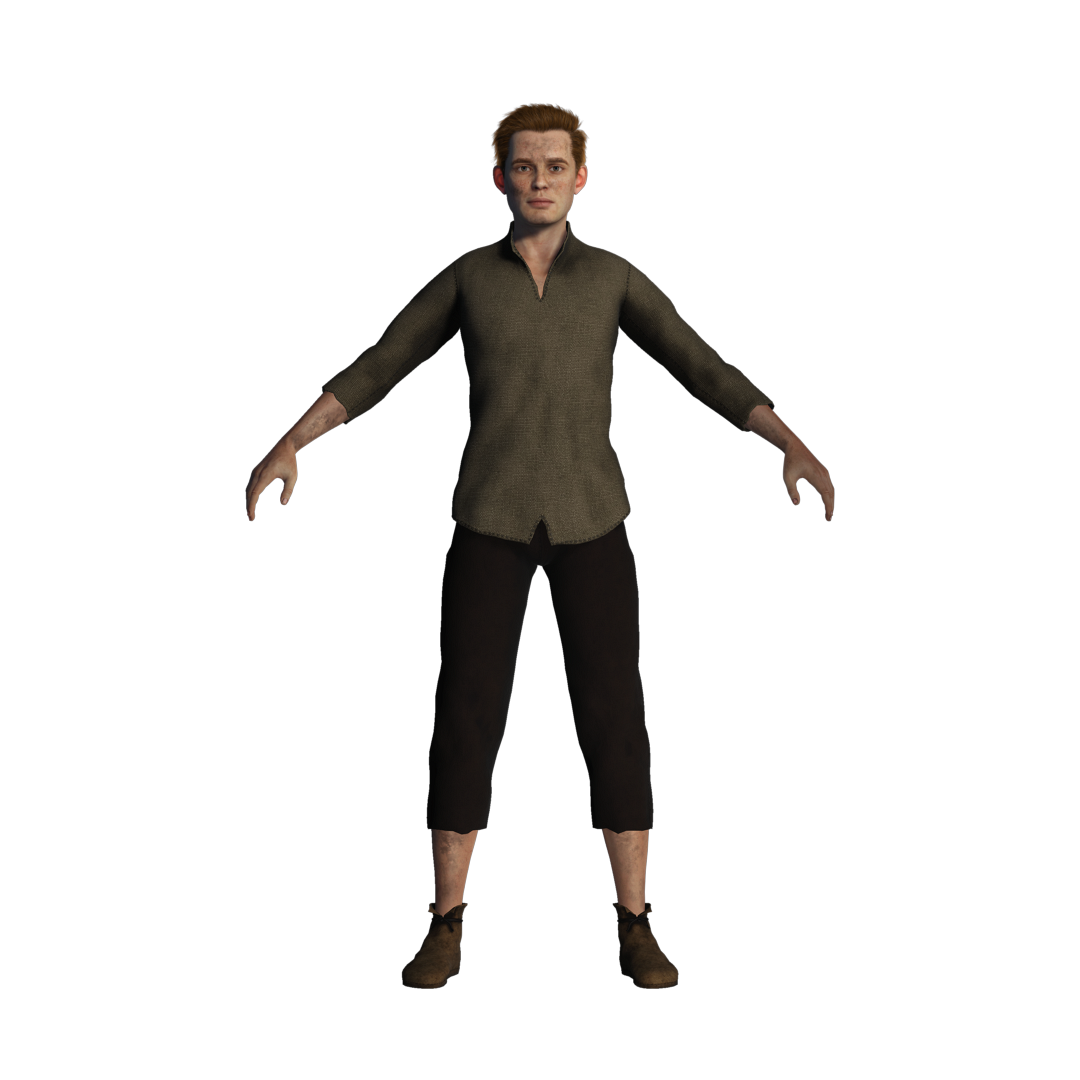 Kalvin - The Stable Boy - Character Creator/Actor - Reallusion Content ...