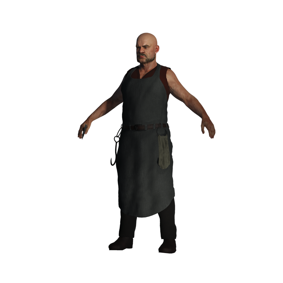 Greggor - The Butcher - Character Creator/Actor - Reallusion Content Store