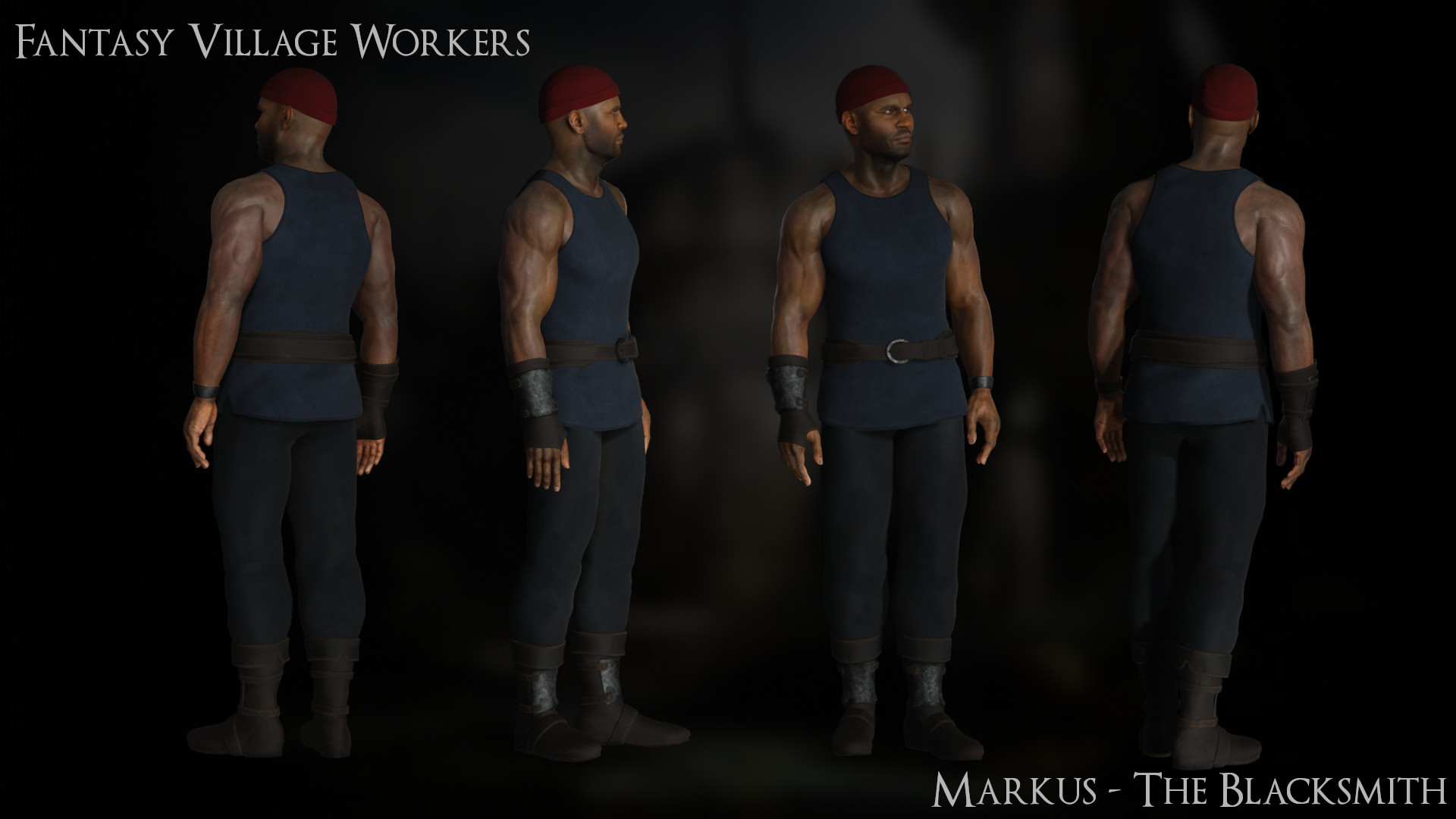 Markus - The Blacksmith - Character Creator/Actor - Reallusion Content ...