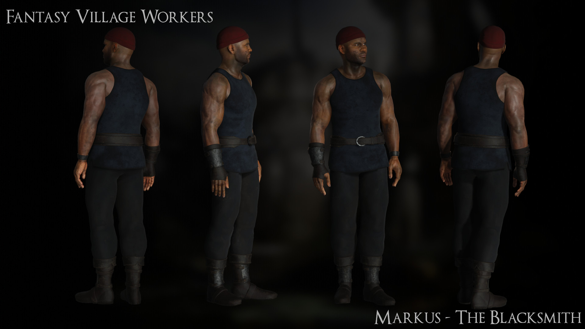 Markus - The Blacksmith - Character Creator/Actor - Reallusion Content ...