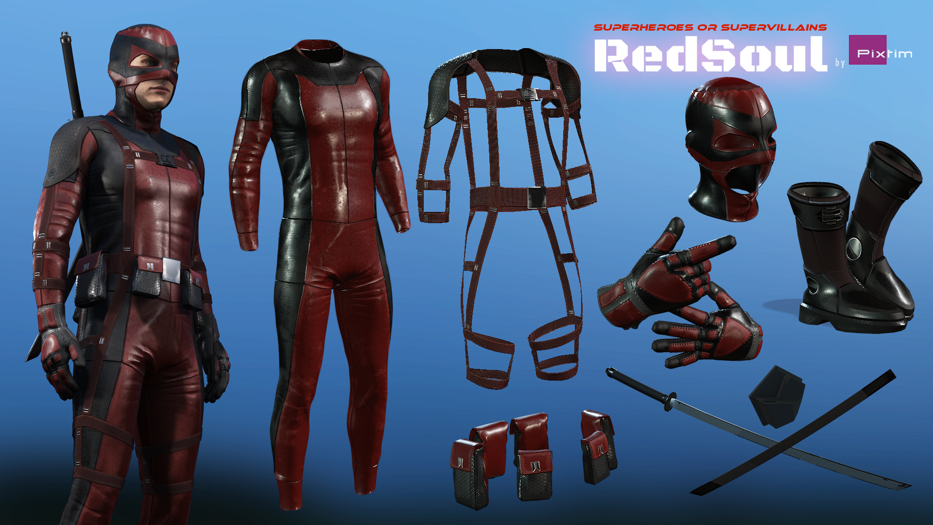 Super Heroes or Super Villains BUNDLE - Character Creator/Actor ...